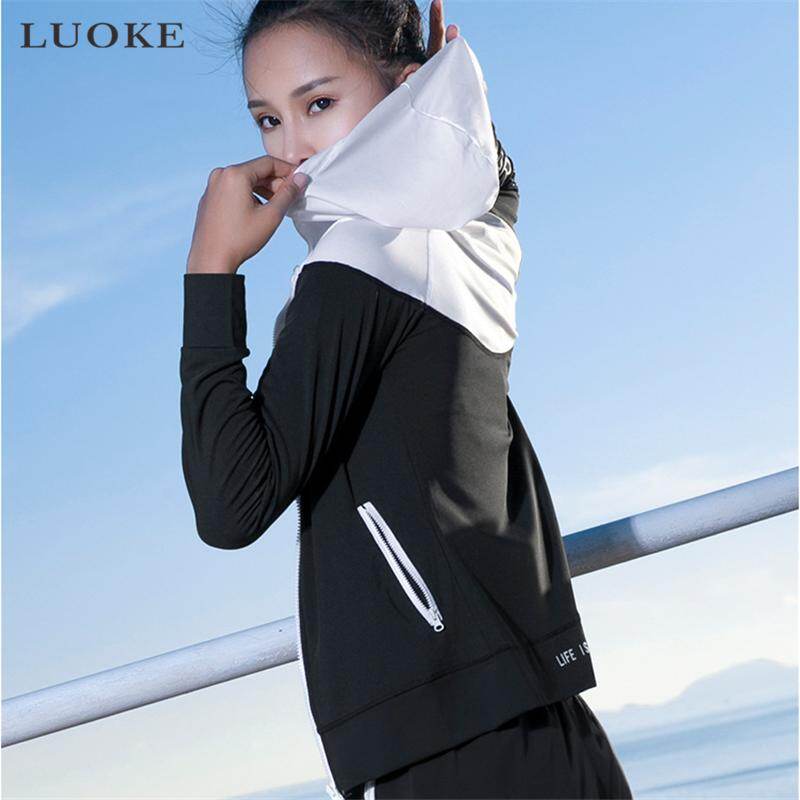 Luoke ใหม่แห้งเร็วระบายอากาศยืดหยุ่นสบายบางบล็อกสีประกบแฟชั่นหมวก ...