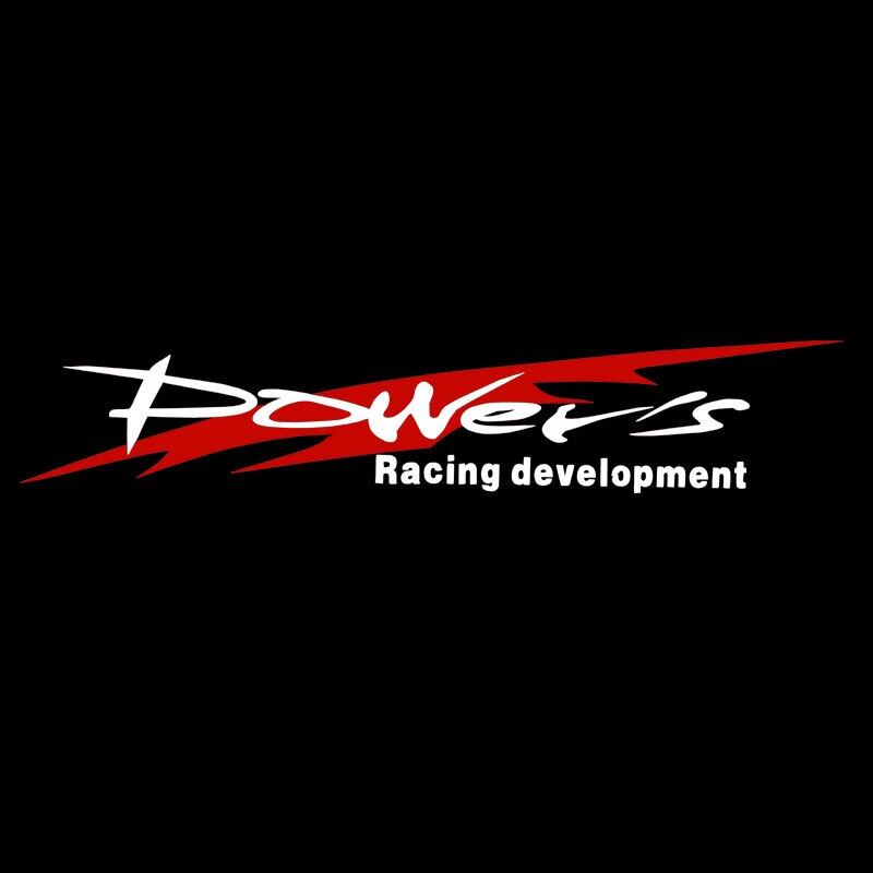 Power's Racing Development Car Sticker Reflective Waterproof Decal ...