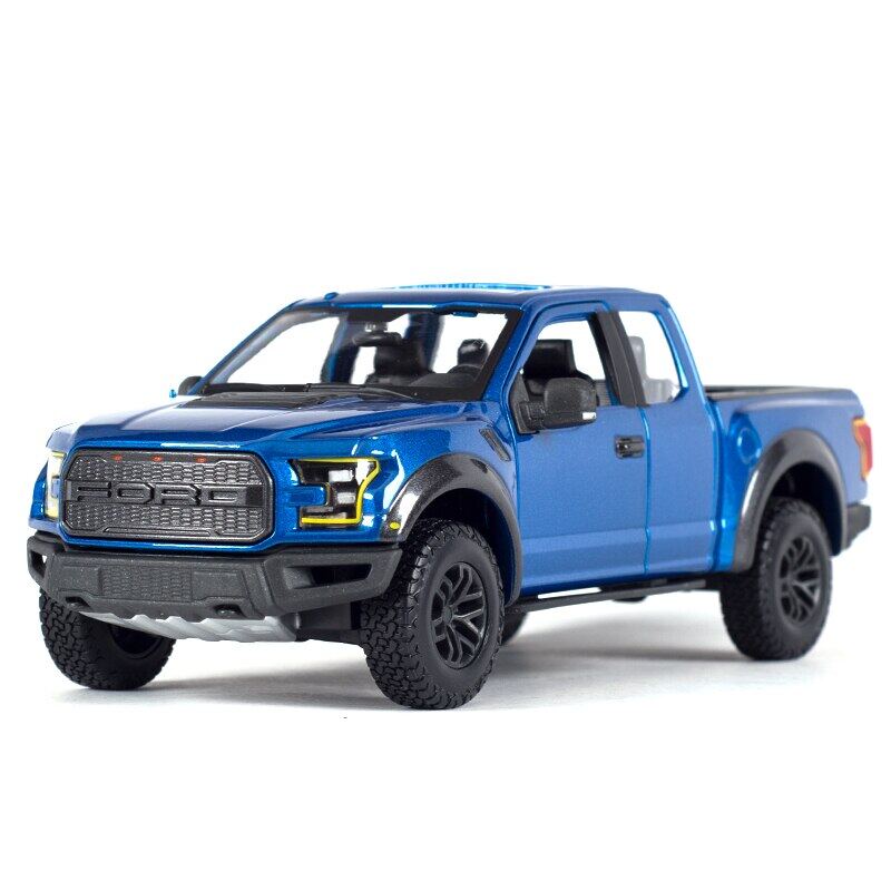1:24 2017 Ford F-150 Raptor Pickup Truck Static Simulation Diecast ...