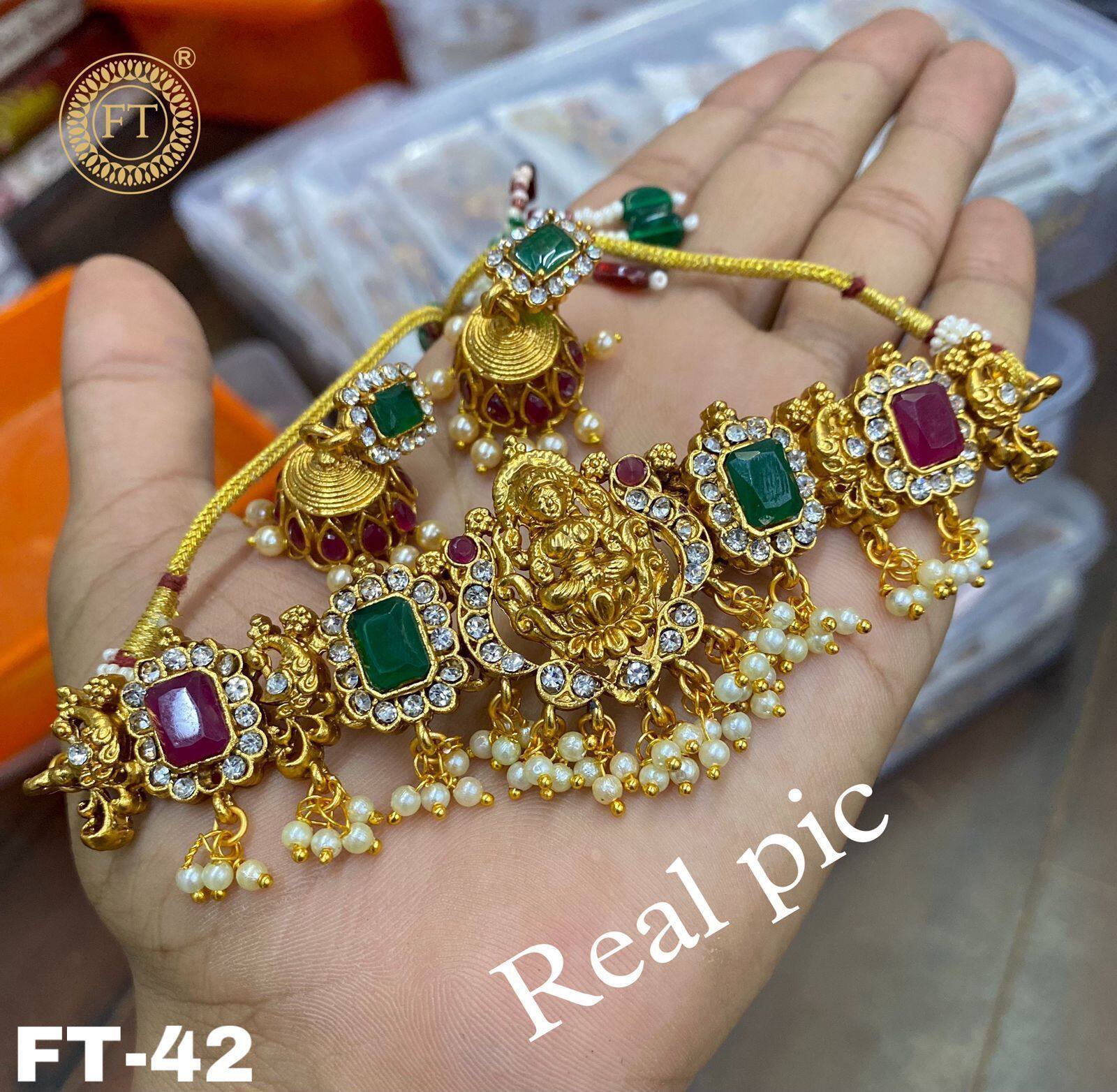 Indian matt finish chokker | Lazada