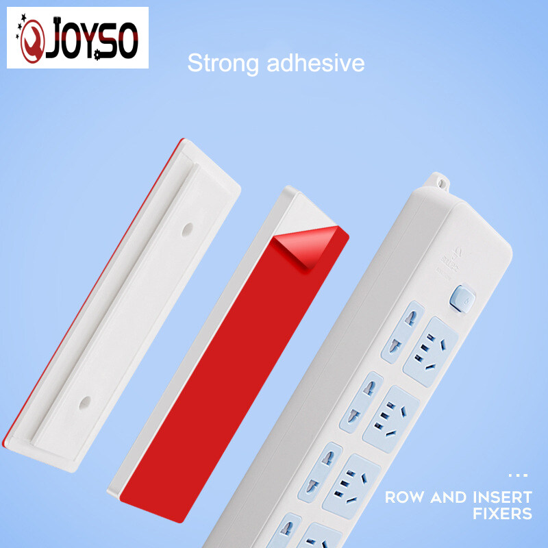 JOYSO Magic Plug Holder Seamless Punch-free Plug Sticker Wall Fixer ...
