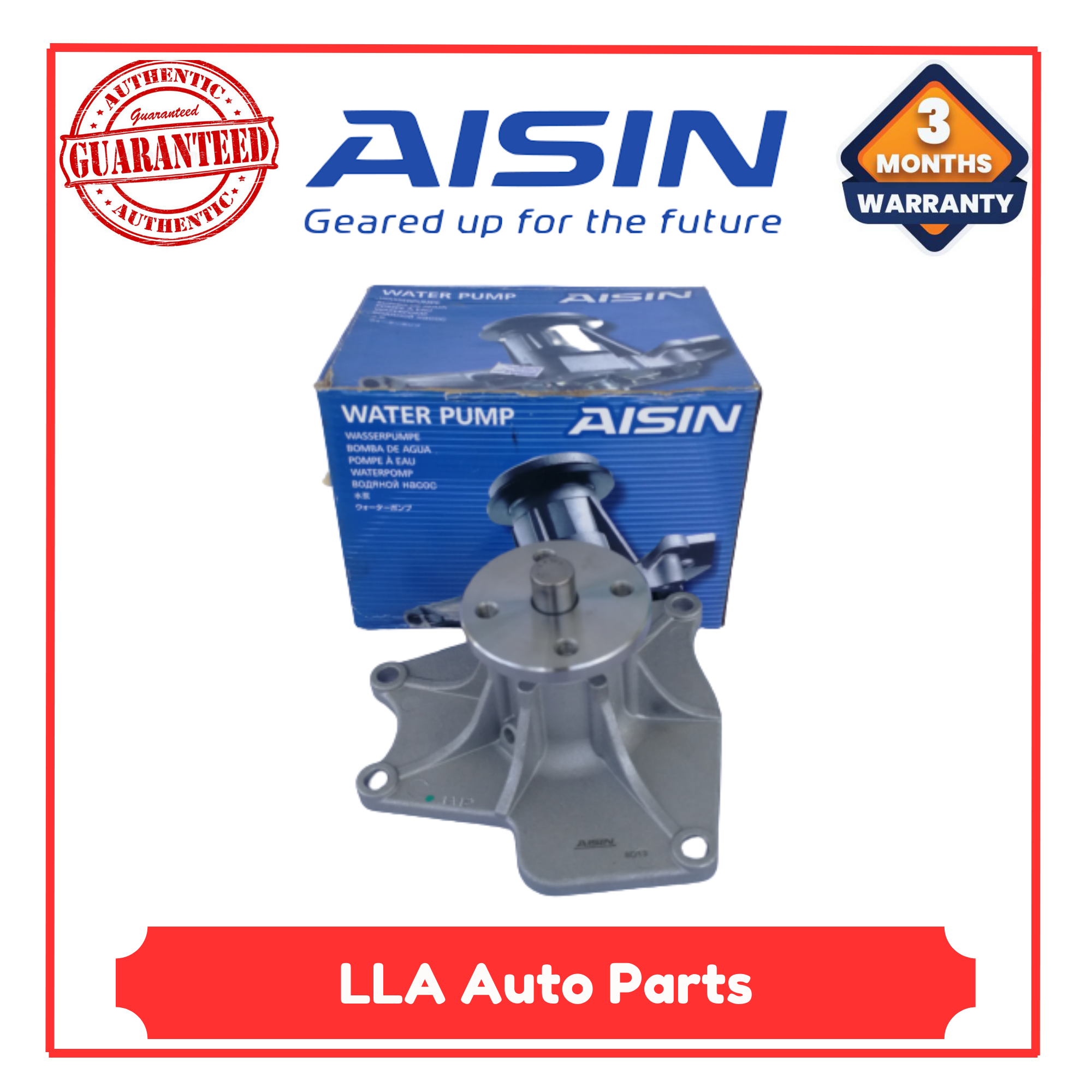 100% GENUINE AISIN PRODUCTS - WATER PUMP - MITSUBISHI TRITON 2.8 - 3 MONTH WARRANTY - | Lazada