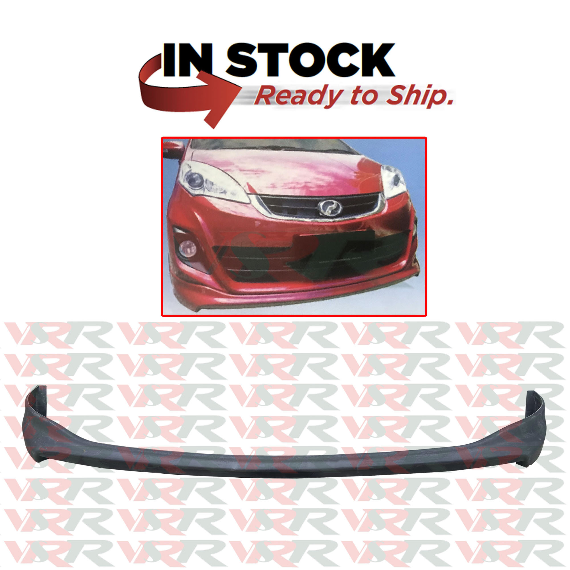 Perodua Alza (2014 Facelift Bumper Model ONLY) SE Style Front Skirt ...
