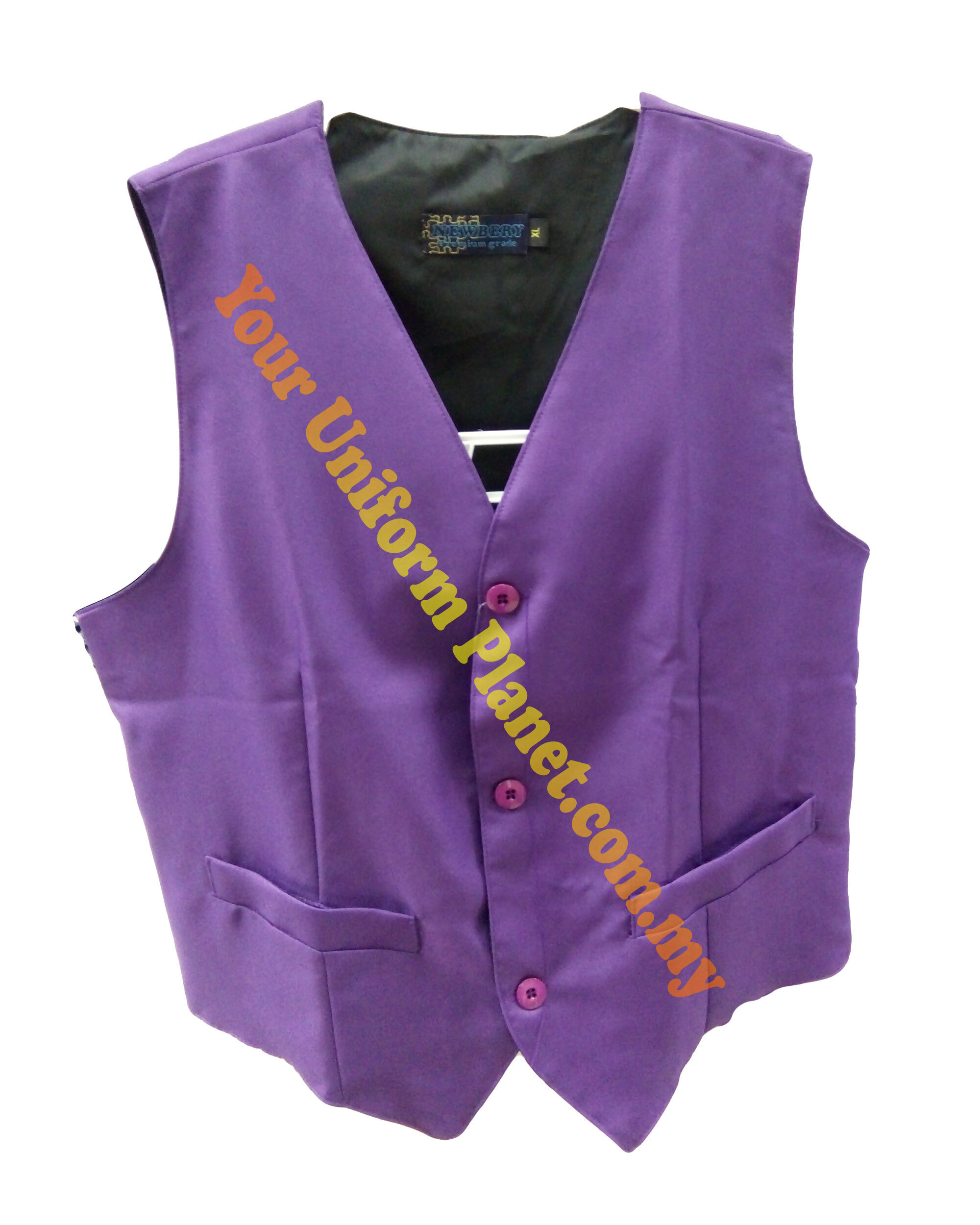 Vest Pengawas Sekolah Ungu Full Lining | Lazada