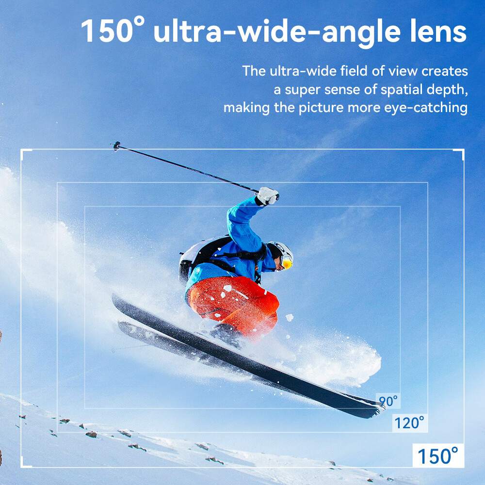 Official 24 Hours DeliveryHoco DV100 Sports Camera Waterproof 2.0 inch ...