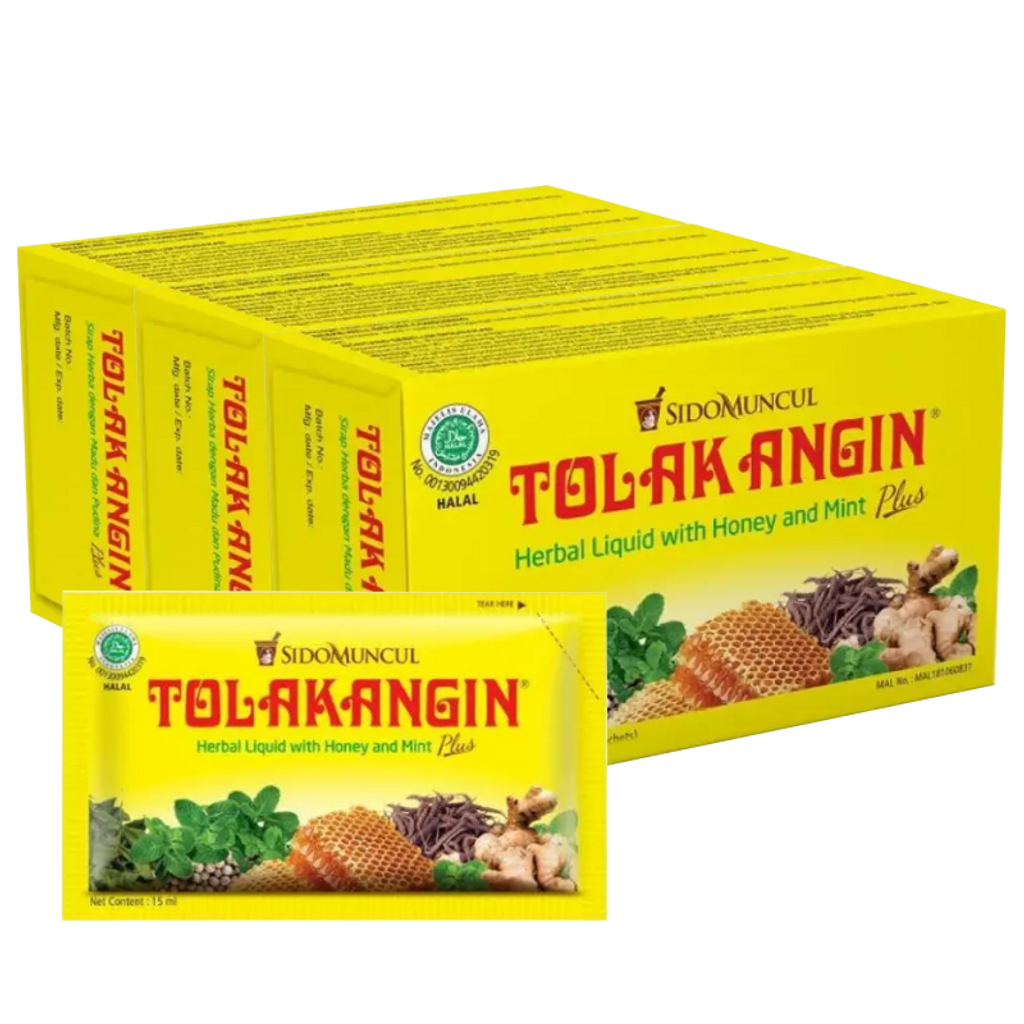 SIDOMUNCUL TOLAK ANGIN (15ML X 12'S) ORIGINAL | Lazada