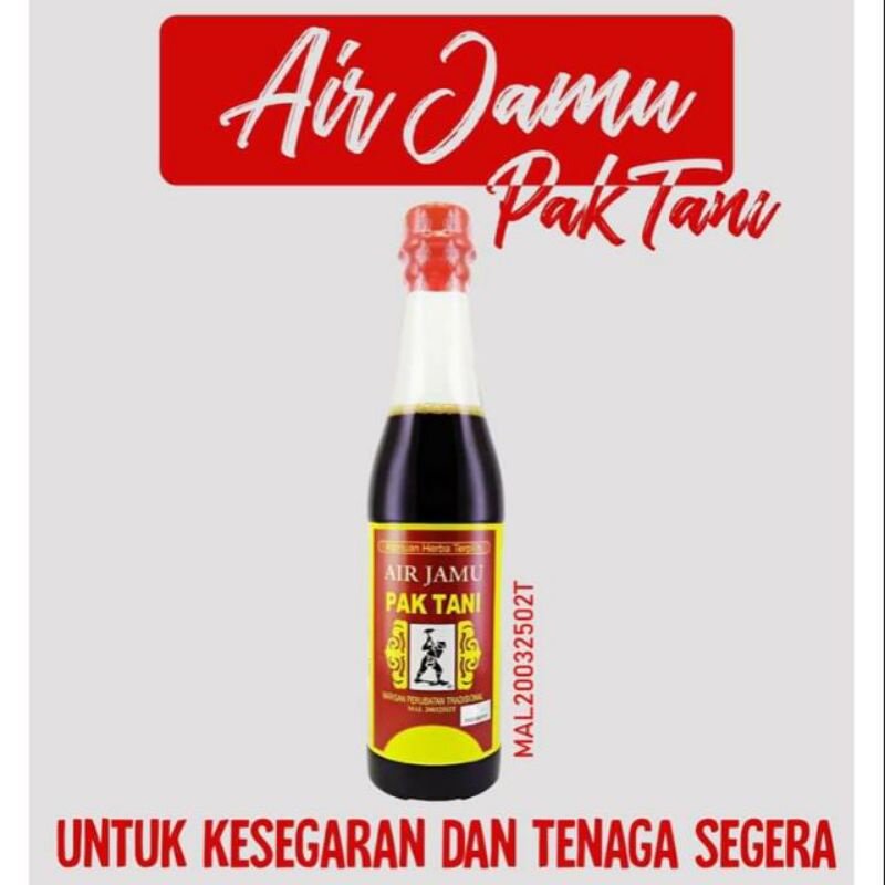 Air Jamu Pak Tani 320ml Original Dri Hq Lazada