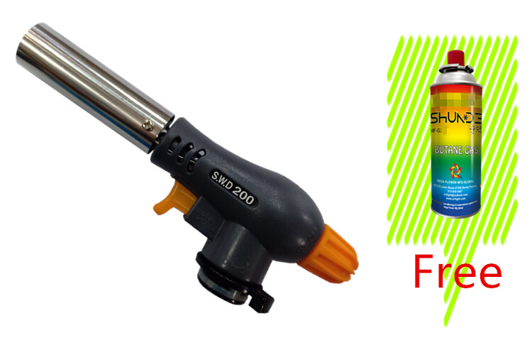 S.W.D 202 TORCH MULTI PURPOSE GAS TORCH FLAME GUN 1 piece free 1 gas ...