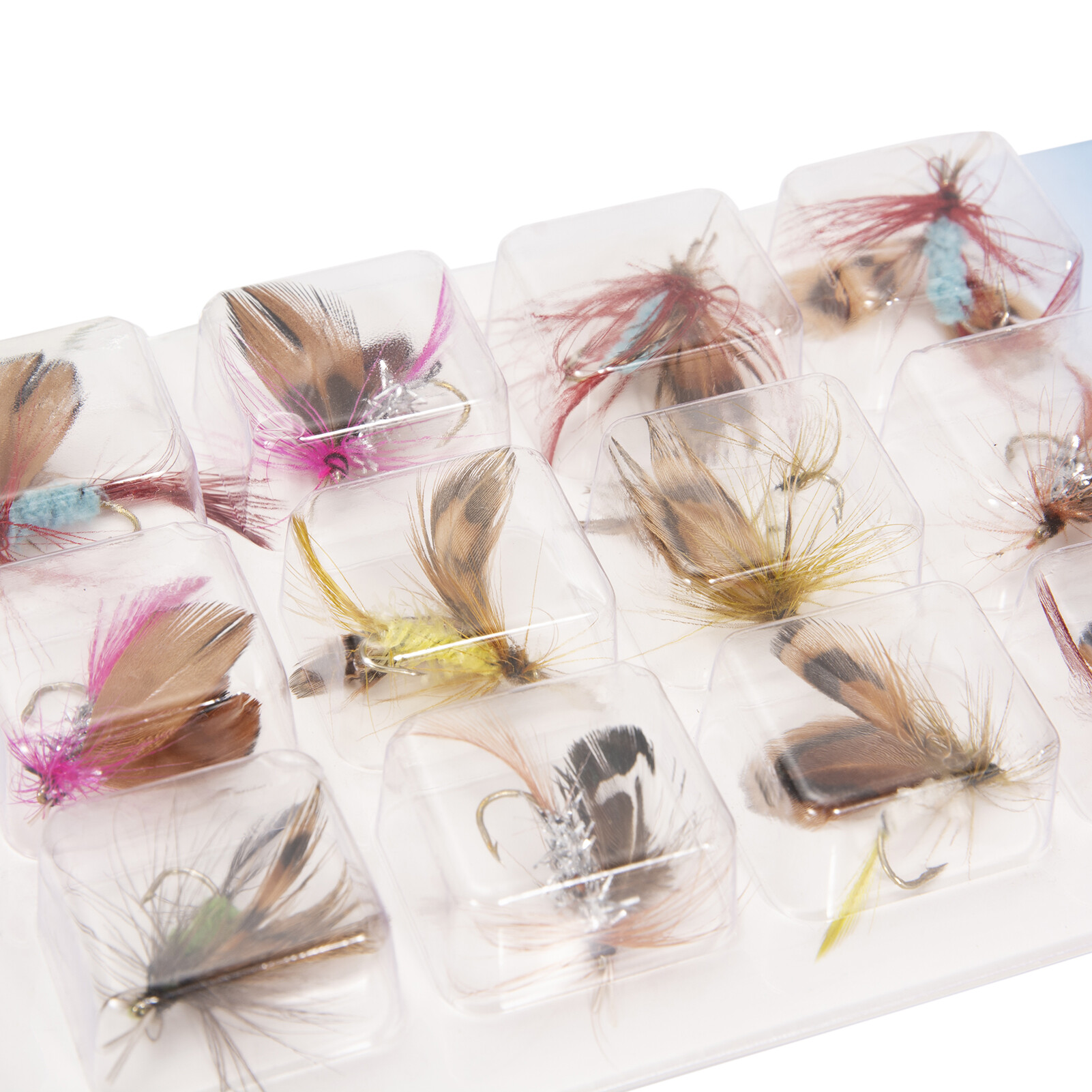 12Pcs ตกปลาบินชุด Fly Fishing Lures ชุด - Outdoor Online Mall - ThaiPick