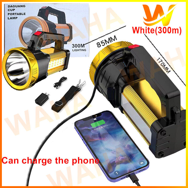 Lampu Suluh Terang Super Bright Torch Light Rechargeable LED Handheld ...