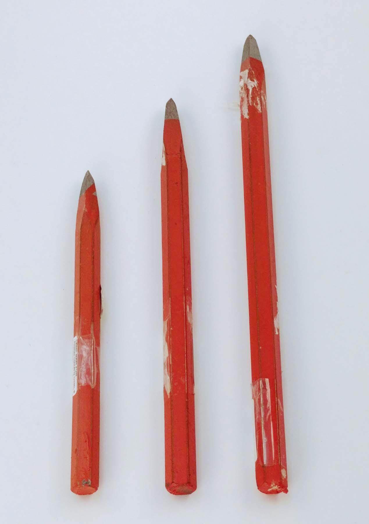 BLACK HARDWARE Point Flat Concrete Cement Brick Builder Metal Pahat ...