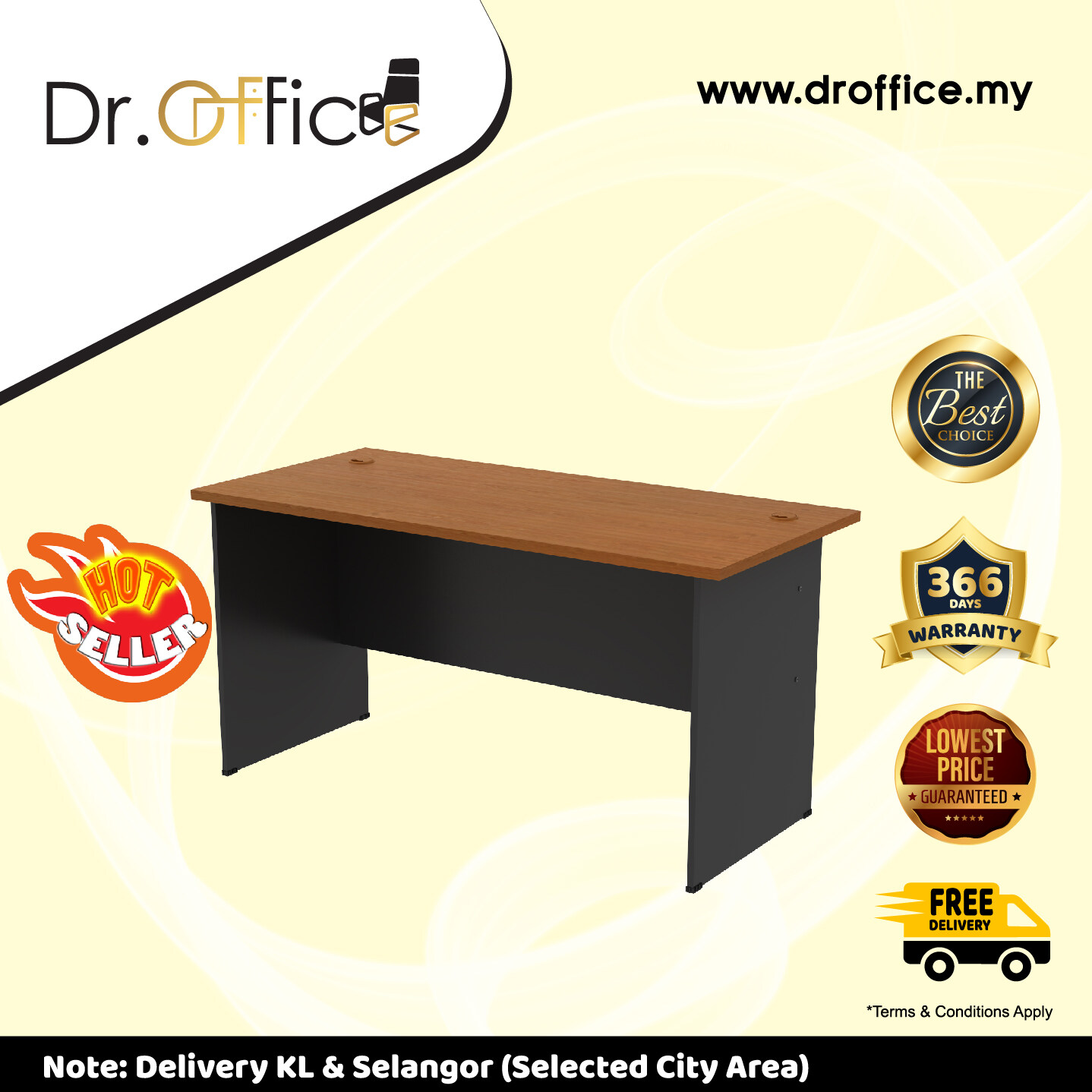 GT157 STANDARD RECTANGULAR TABLE | Lazada