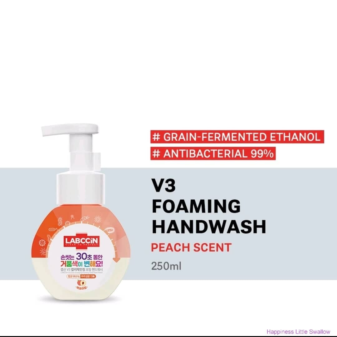 LABCCiN V3 Color - Changing Foaming Hand Wash Peach | Lazada