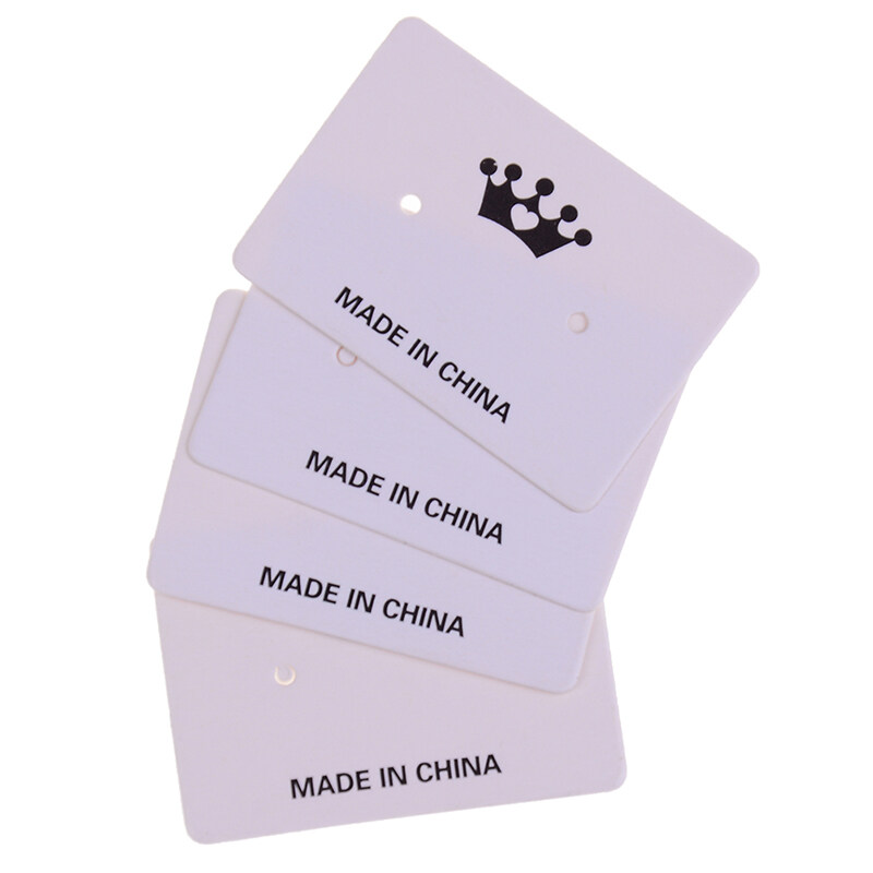 FG 100 x Package cards paper cards earring holder display cards ear ...