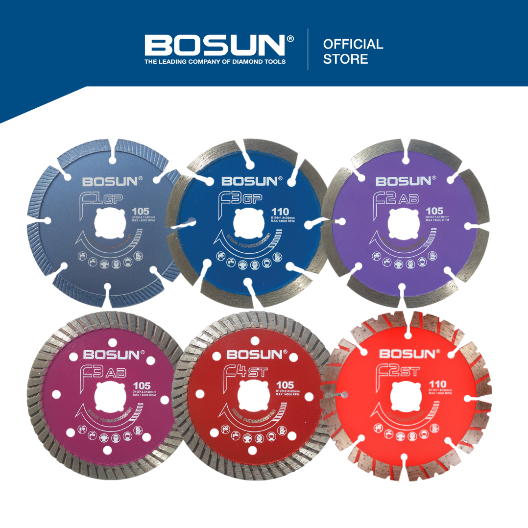 BOSUN 4 Inch Diamond Blade | Lazada