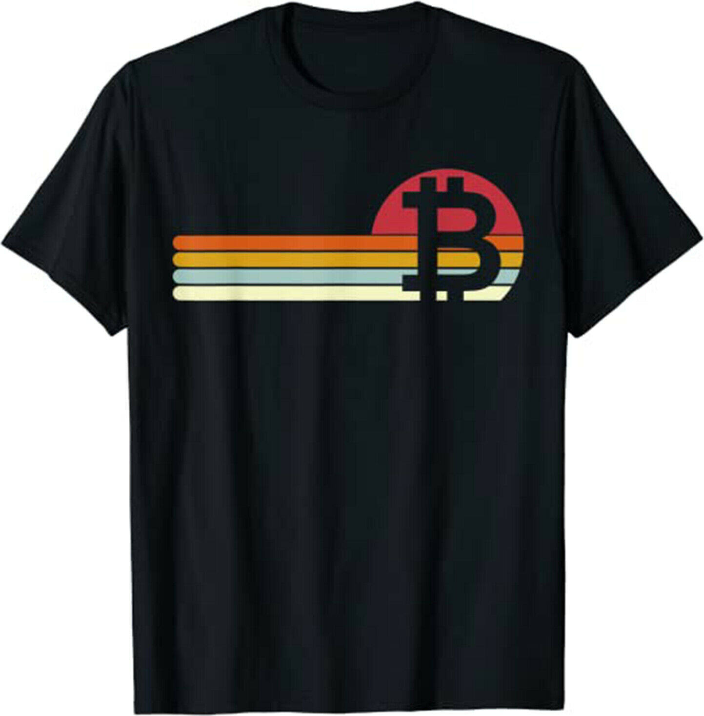 Sunset Btc Bitcoin T-Shirt, Crypto Bitcoin T-shirts - hgffdas - ThaiPick