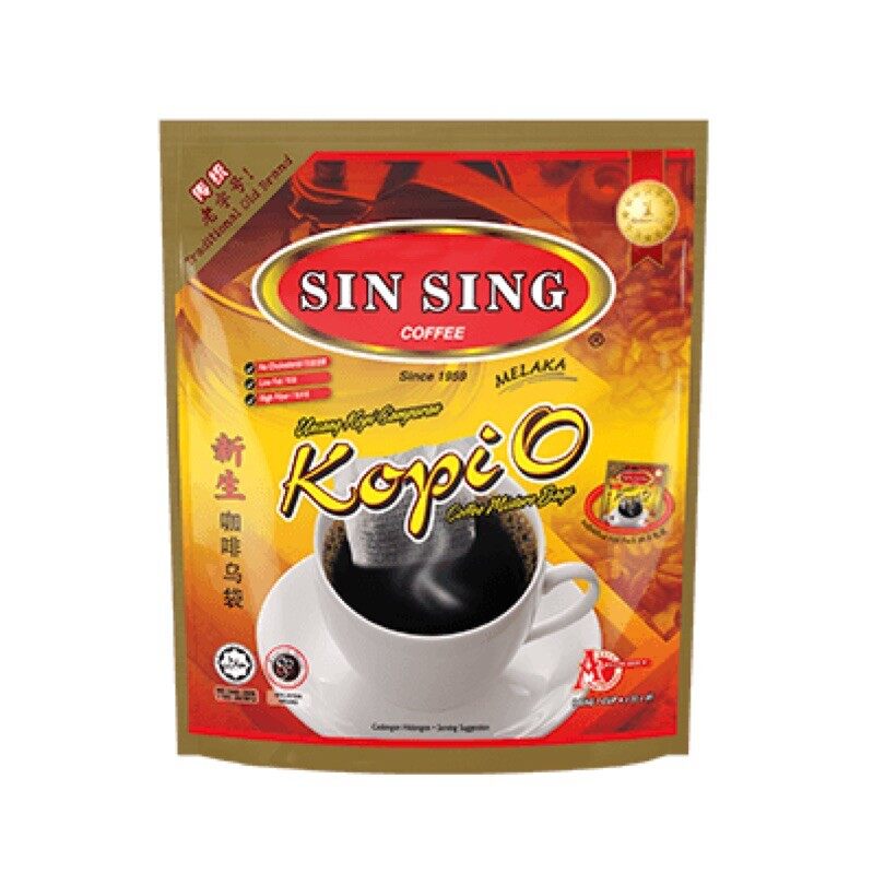 Sin Sing Kopi O Coffee Mixture Bags | Uncang Kopi Campuran | 新生咖啡乌袋 (10 ...