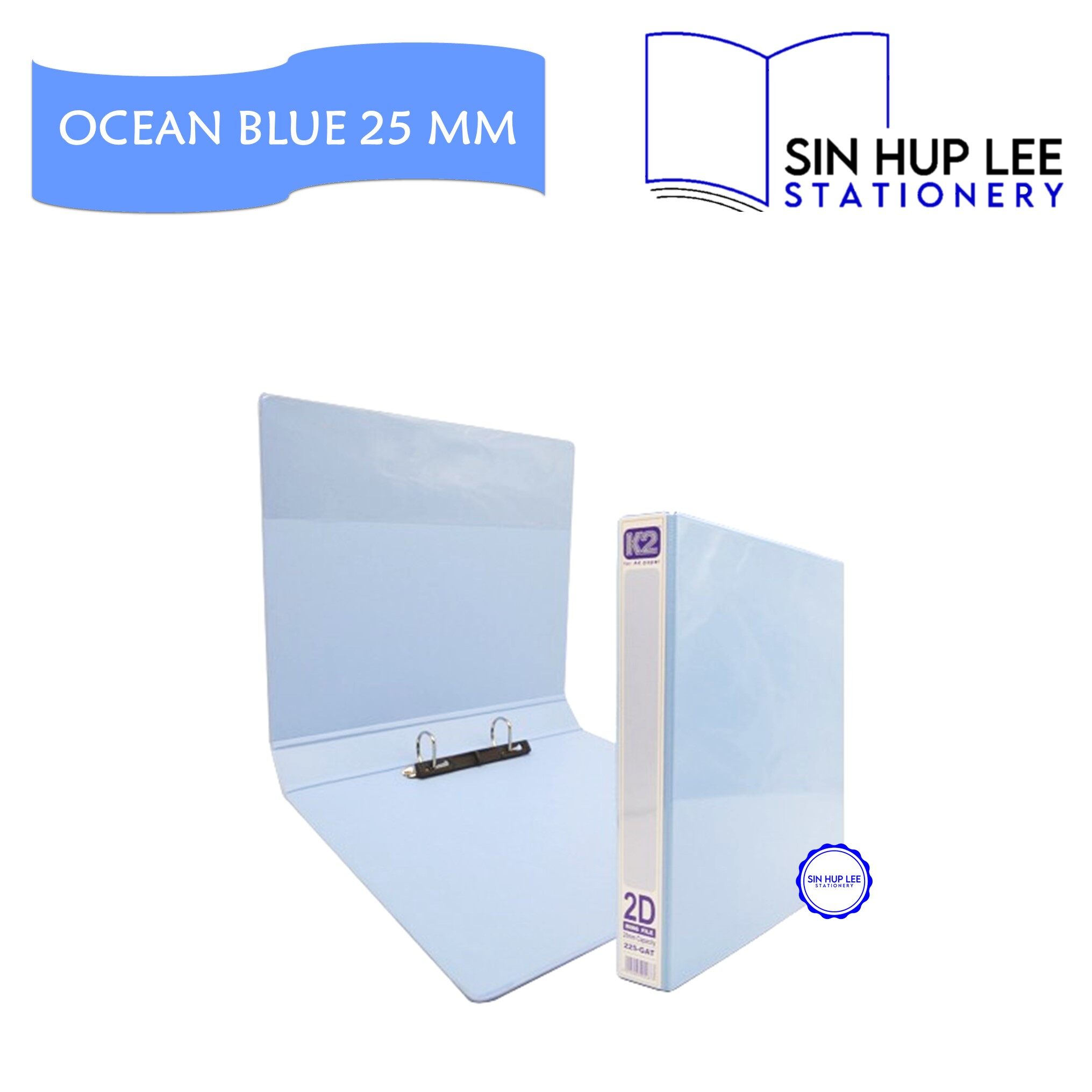 K2 A4 2D Ring File 25 mm / 40 mm / Ring File / Hard Cover File | Lazada