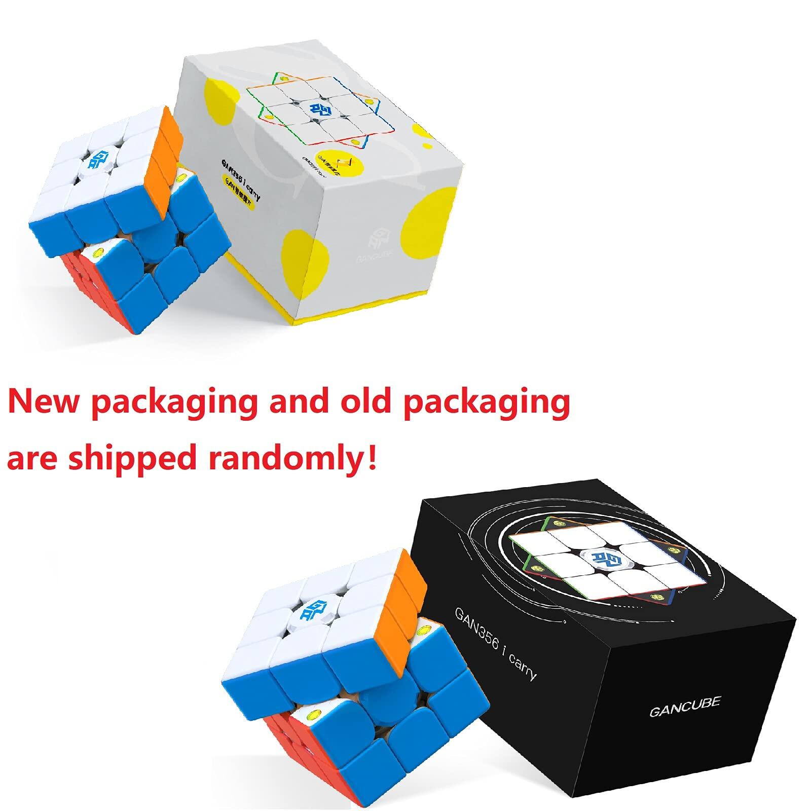 GAN 356 I Carry Stickerless Cube, GAN Smart Cube 3X3 Speed Cube ...