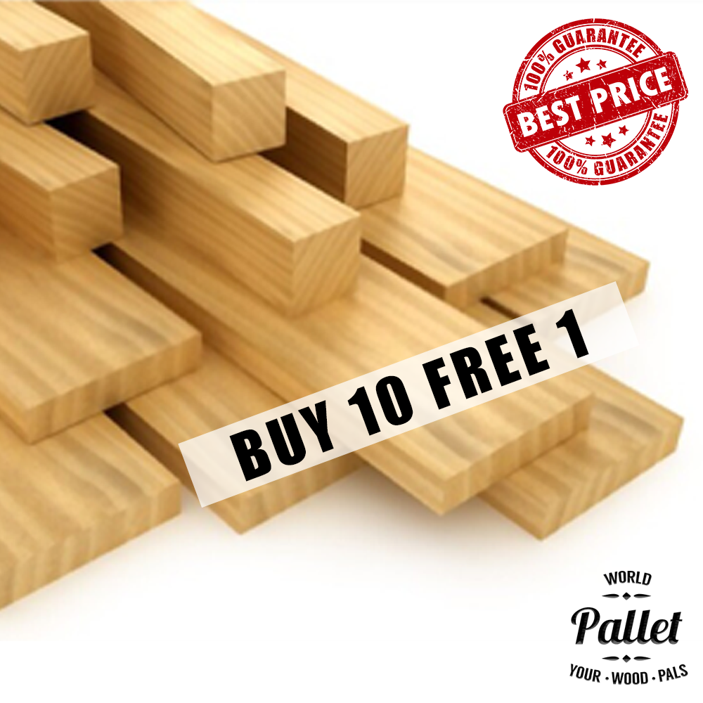 【Ready Stock】Siap Ketam Kayu Pallet Pine 3 Inci x 1kaki / 2 kaki / 3 ...