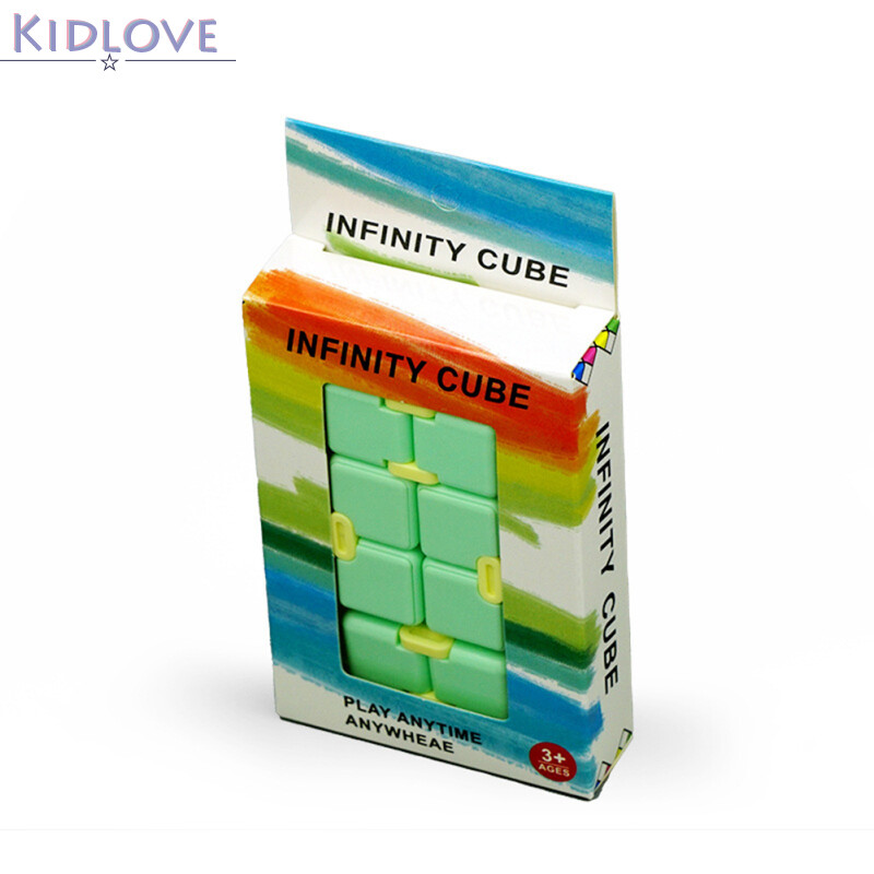Kidlove Macaron สี Infinite Magic Cube Anti-Rust สวมใส่ความเครียดบรรเทา ...