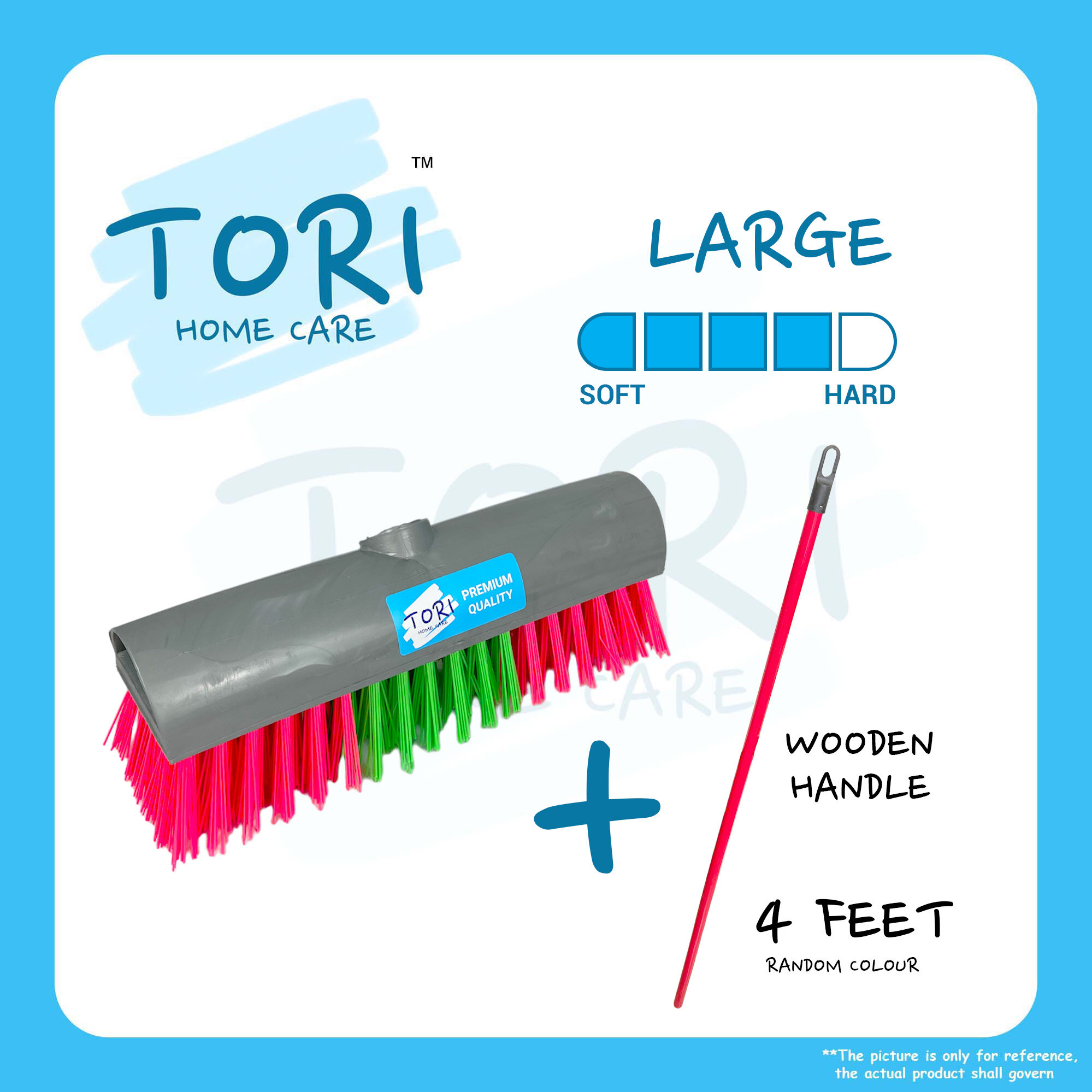 TORI HOME Floor Brush | Berus Lantai | Hard Nylon Brush | Berus Lantai ...