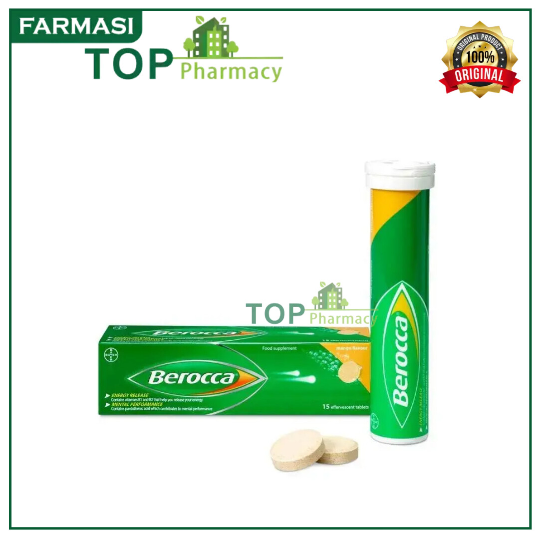 BAYER BEROCCA EFFERVESCENT TABLET ( MANGO / ORANGE ) | Lazada