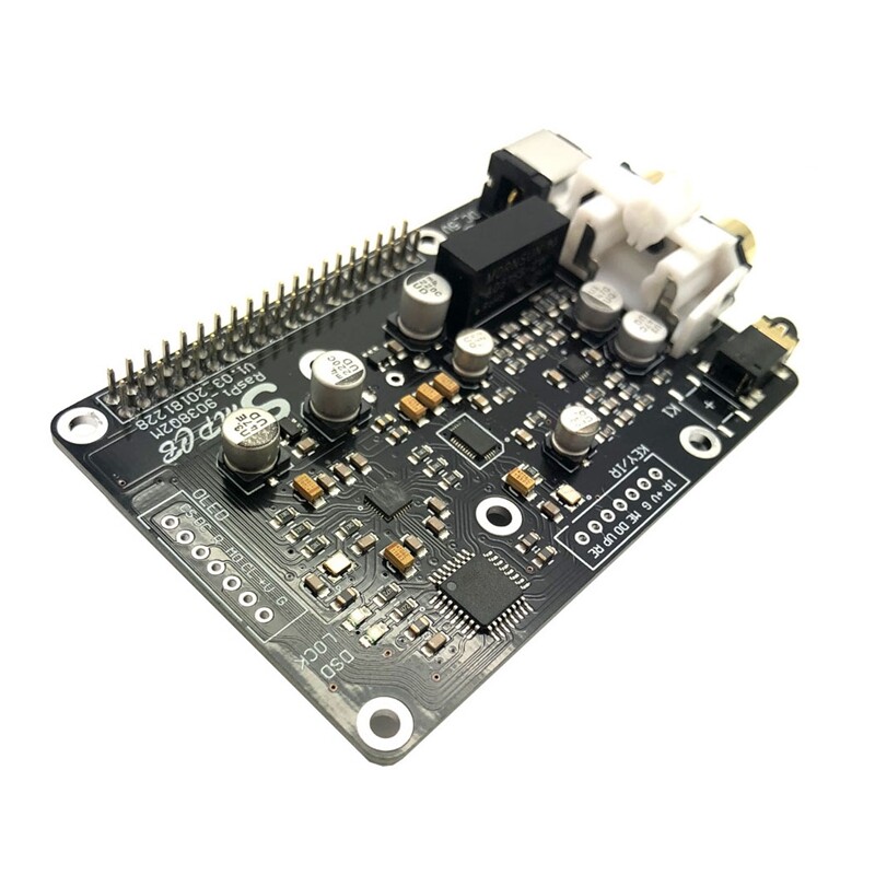 Es9038Q2M Opa1612 Op ถอดรหัส Digital Broadcast Board I2S 32Bit/384K Dsd128สำหรับ Raspberry Pi 2B ...