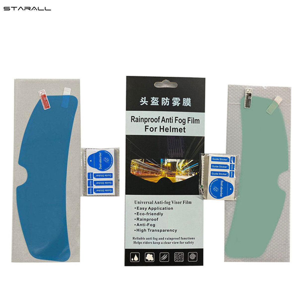 หมวกนิรภัยClear Pinlock Anti-Fog Patchฟิล์มเลนส์หมวกกันน็อคมอเตอร์ไซค์ ...
