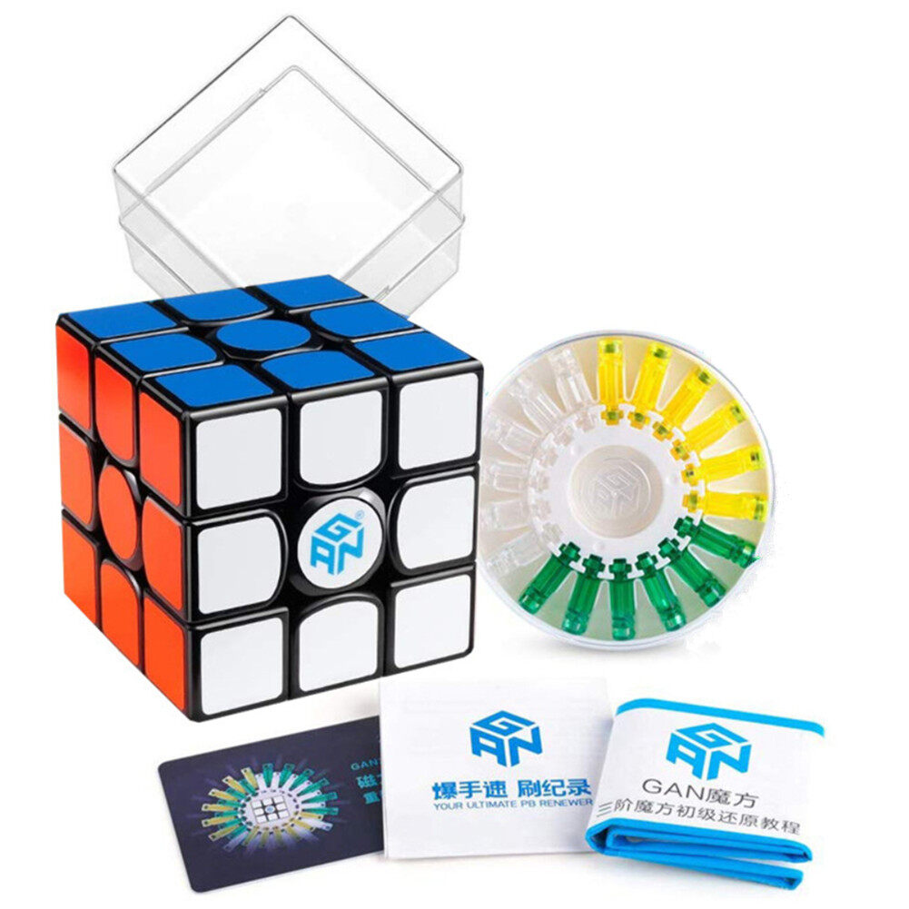 GAN 356 X รูบิค3X3ไม่มีสติกเกอร์ Gans 356X,รูบิคปริศนาแม่เหล็ก Gan356 X ...