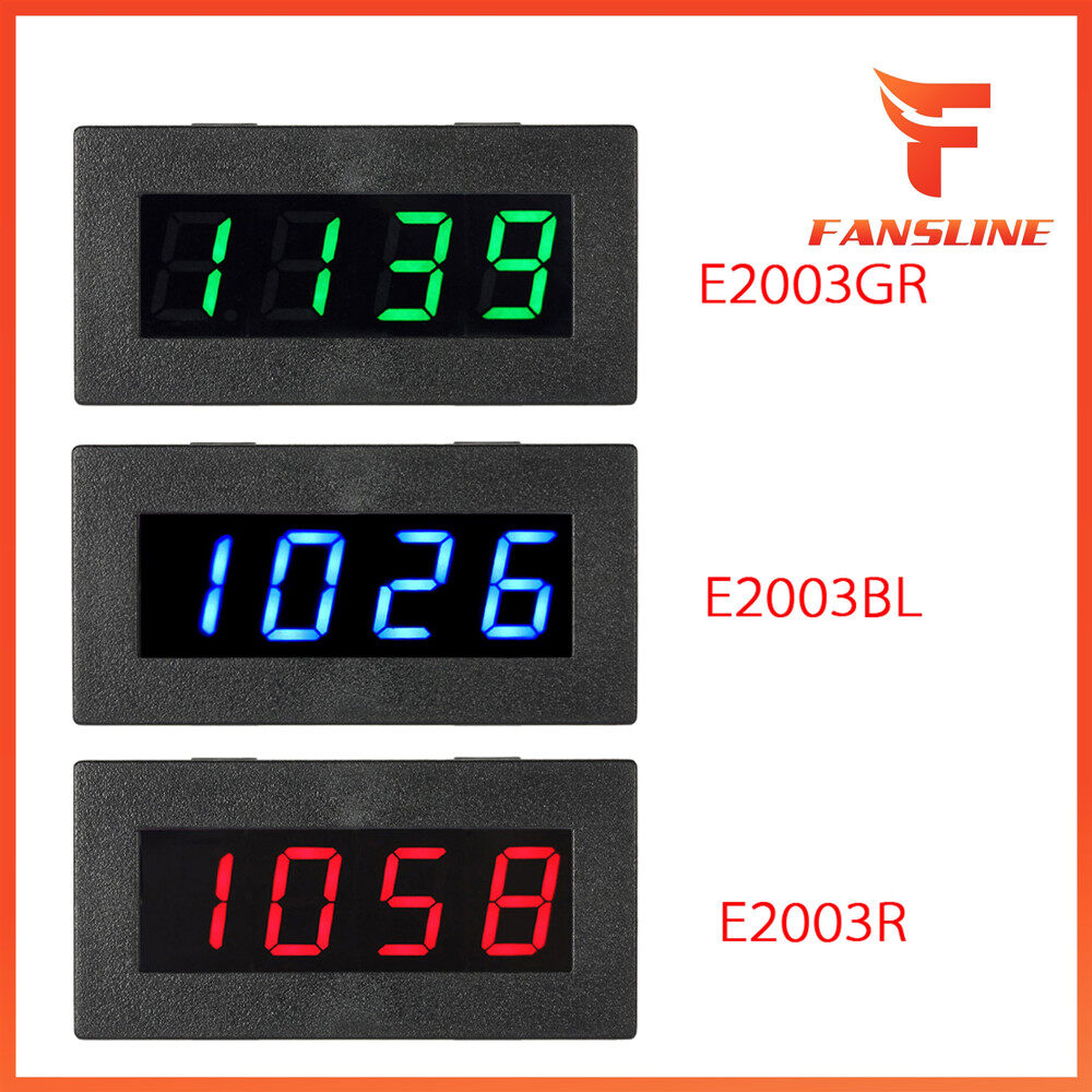High Precision 0.56 4 LED Digital Frequency Tachometer Car Motor Speed ...
