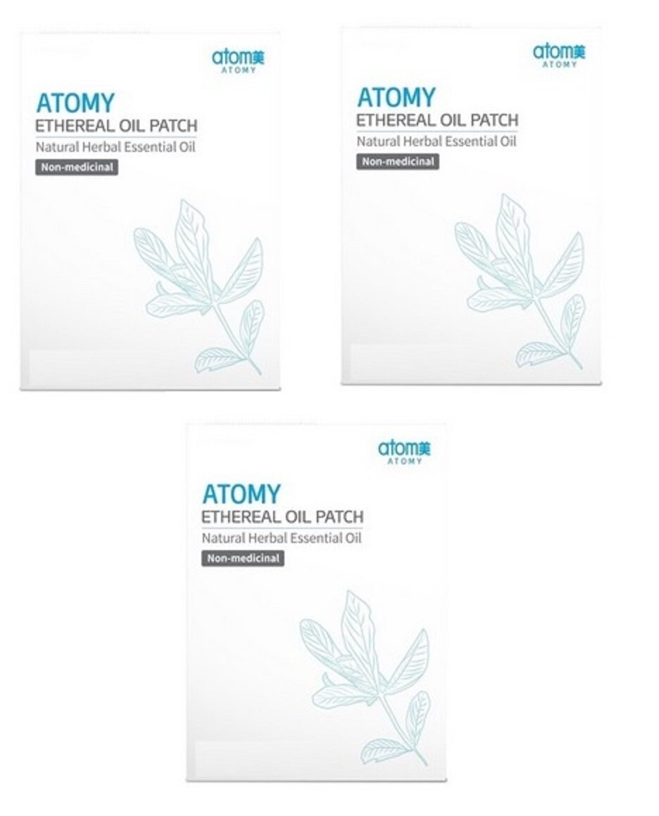 READY STOCK [Atomy Ethereal Oil Patch 1 Pack (5 pieces) 艾多美精油贴布] Pain ...