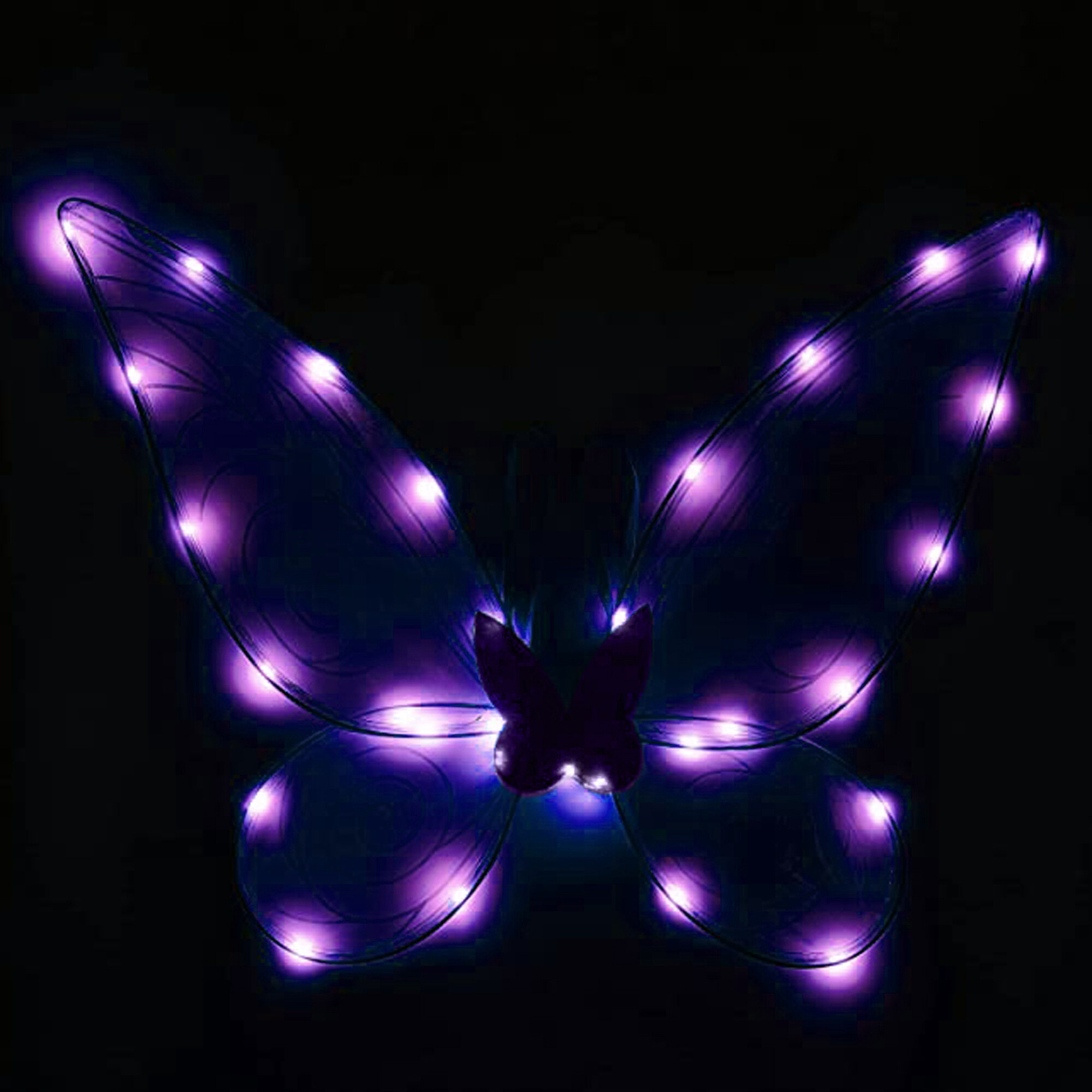 Pickmine 2022 new Fairy Electric Wing Sparkling Glowing Wings Butterfly Fairy Halloween Costume ...