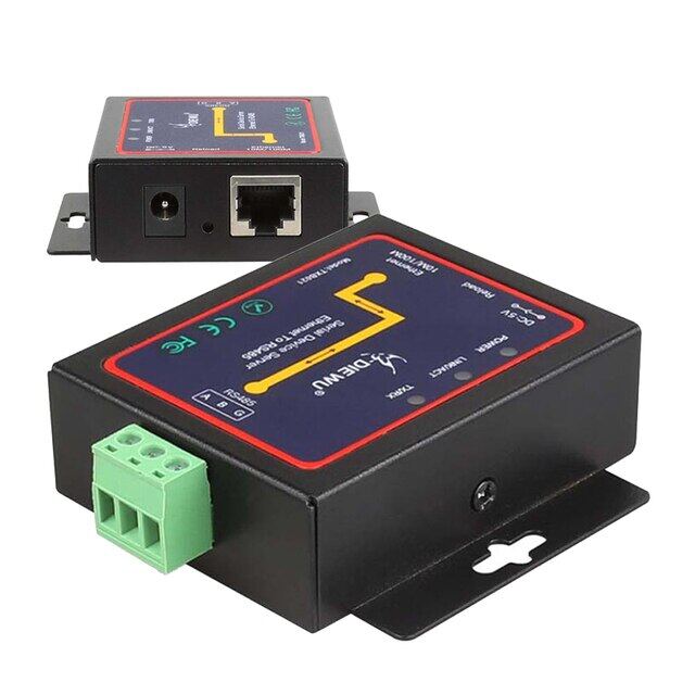 Modbus RJ45เพื่อ RS485เกรดอุตสาหกรรม Modbus อุปกรณ์อนุกรมเซิร์ฟเวอร์ ...