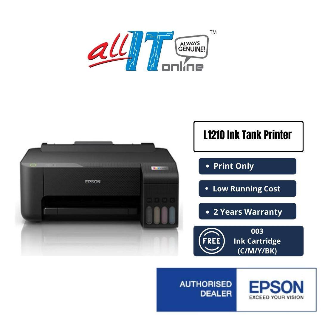 Epson EcoTank L121/1210 Ink Tank Printer | Lazada