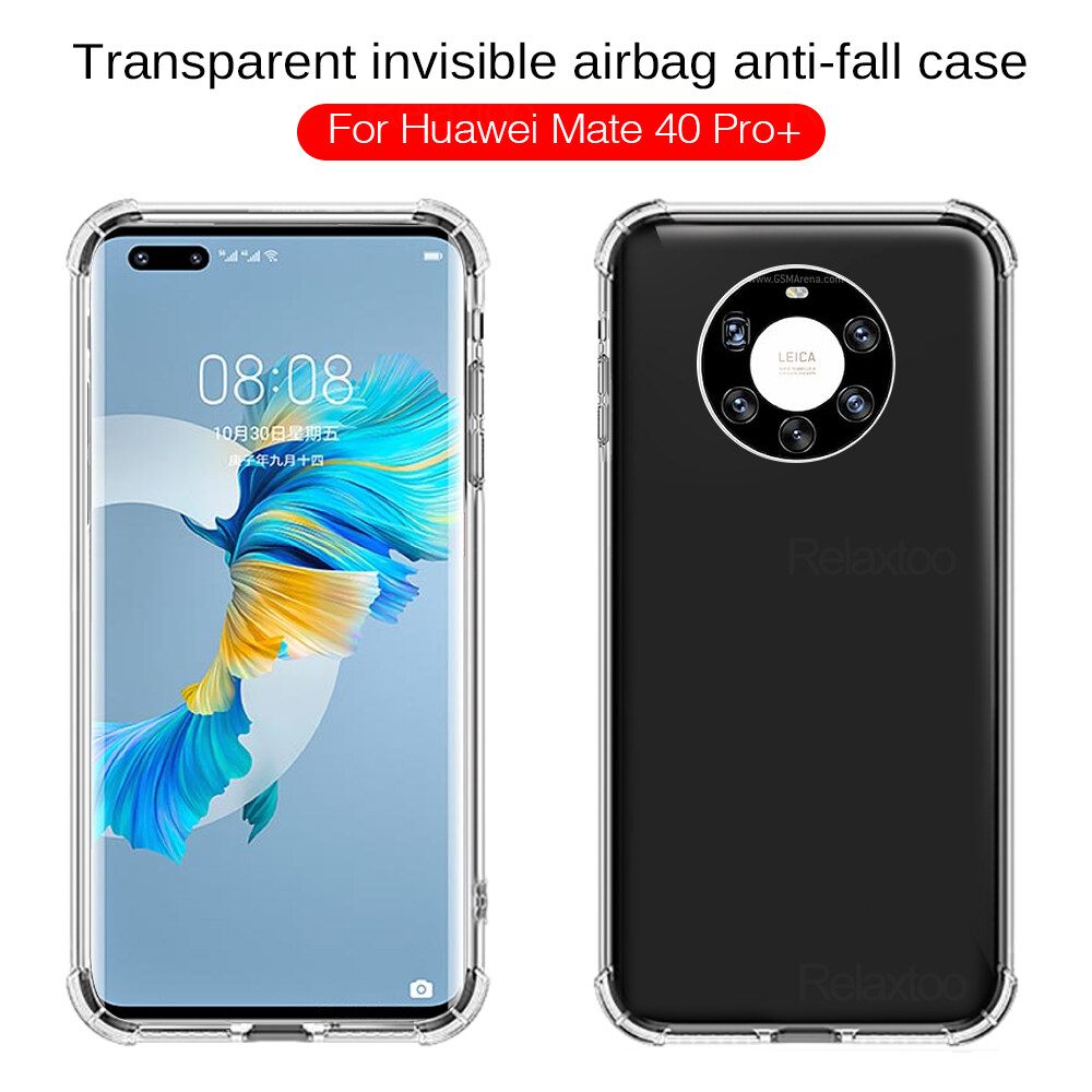ถุงลมนิรภัยCase OnสำหรับHuawei Mate 40 Pro Plusกันกระแทกซิลิโคนอ่อนนุ่มเคสสำหรับหัวเหว่ยHuawei ...