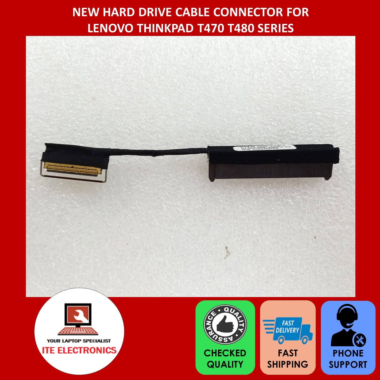 NEW LENOVO THINKPAD T470 T480 SERIES SATA HDD HARD DRIVE CABLE ...
