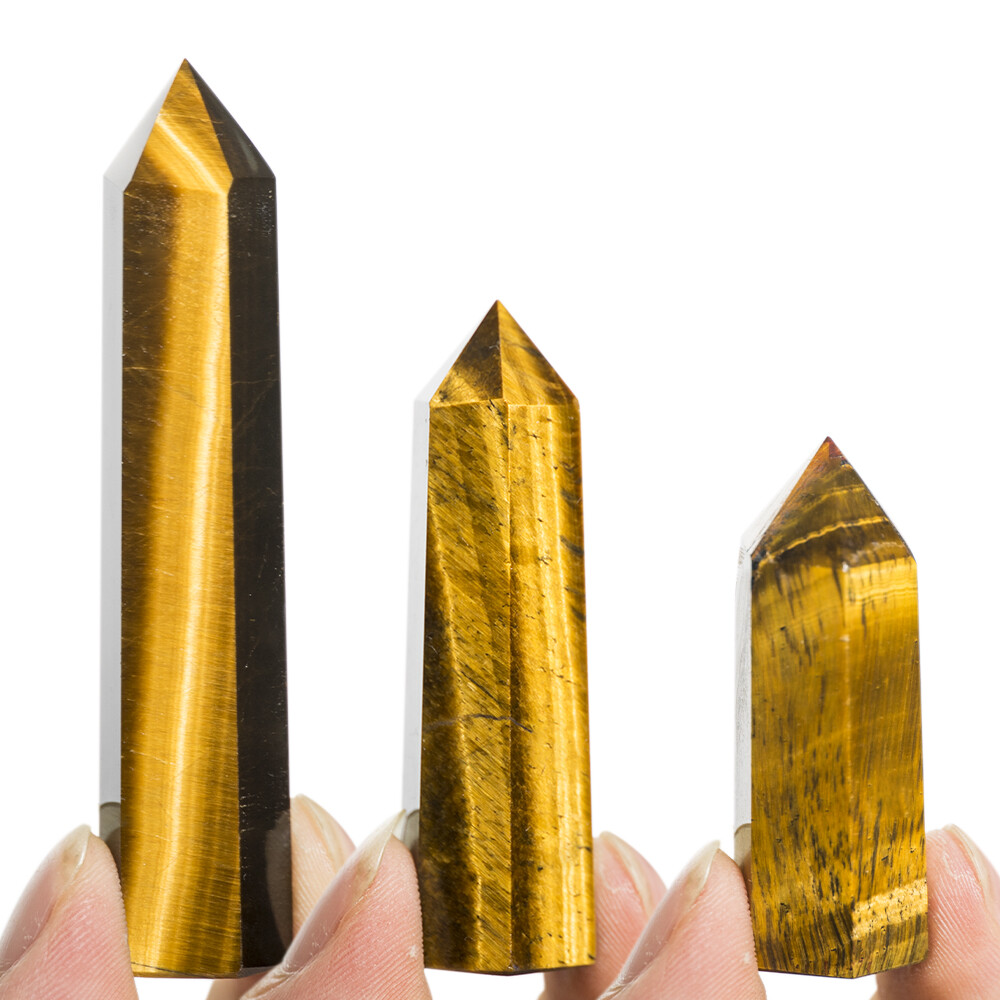 Natural Energy Crystal Column Hand Polished Obelisk Quartz Crystal ...