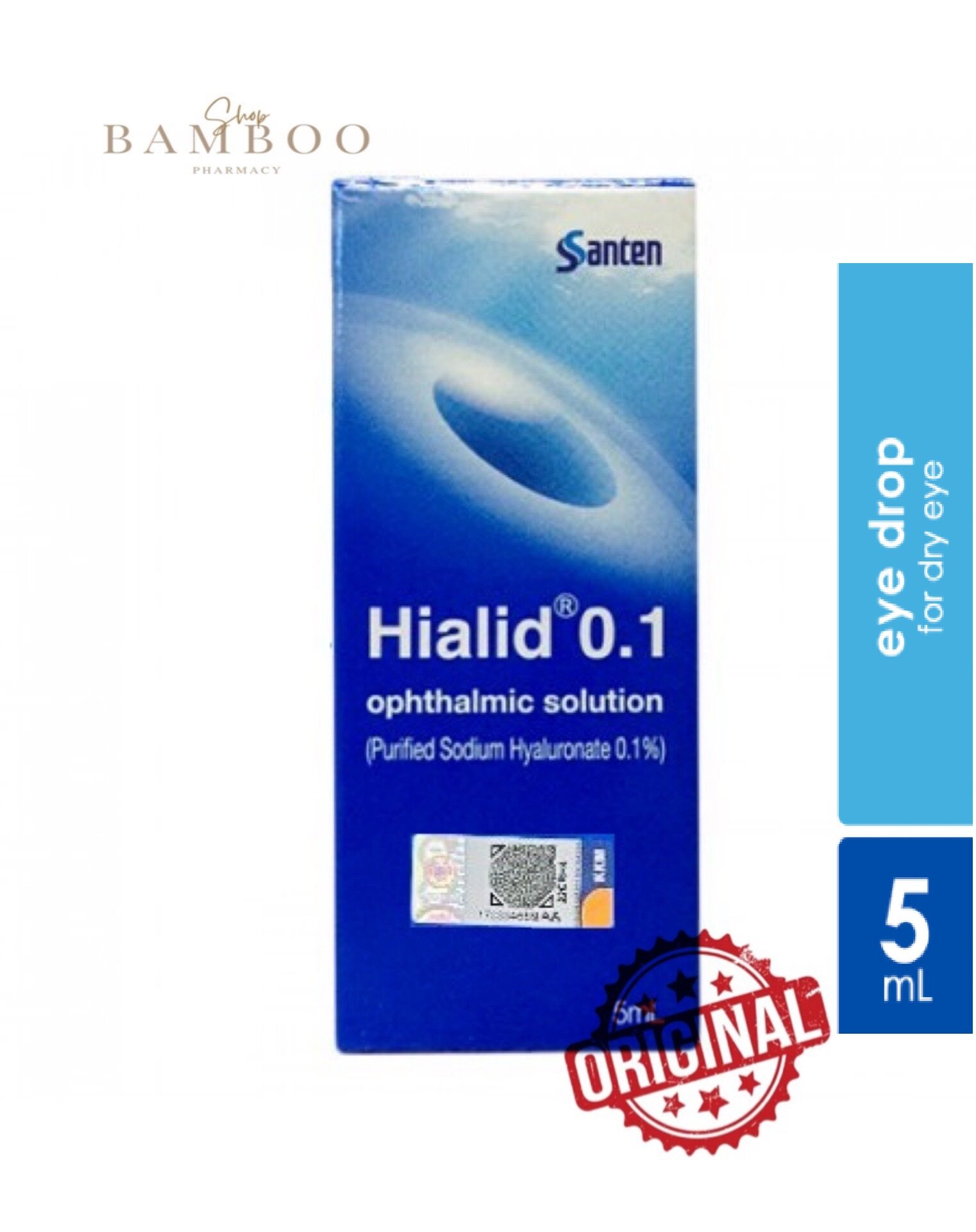 [READY STOCK] SANTEN HIALID 0.1 OPHTHALMIC SOLUTION 5ML 眼药水眼睛干者 | Lazada