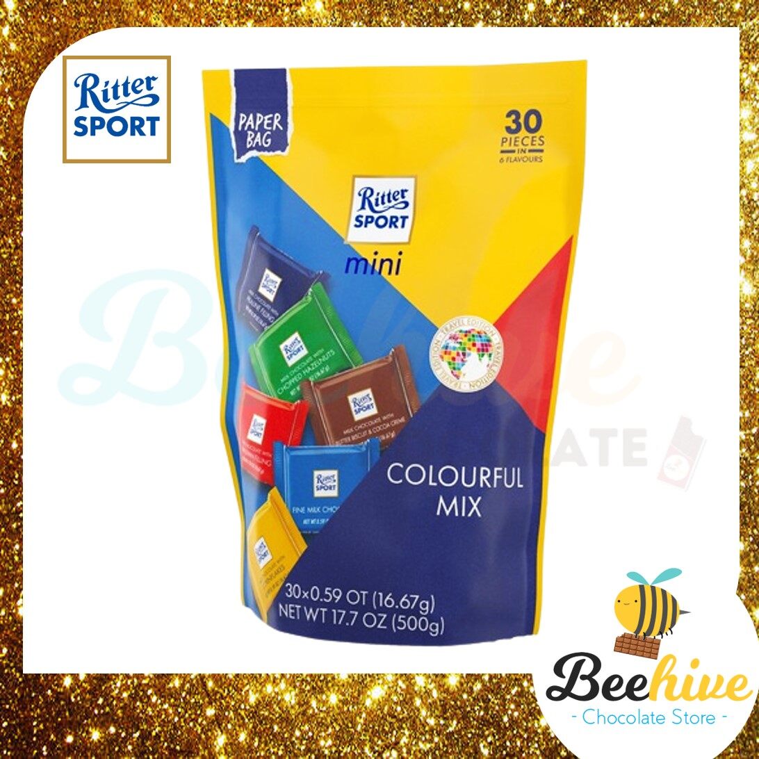 Ritter Sport Mini Chocolate Mix (30 pcs) 500g | Lazada