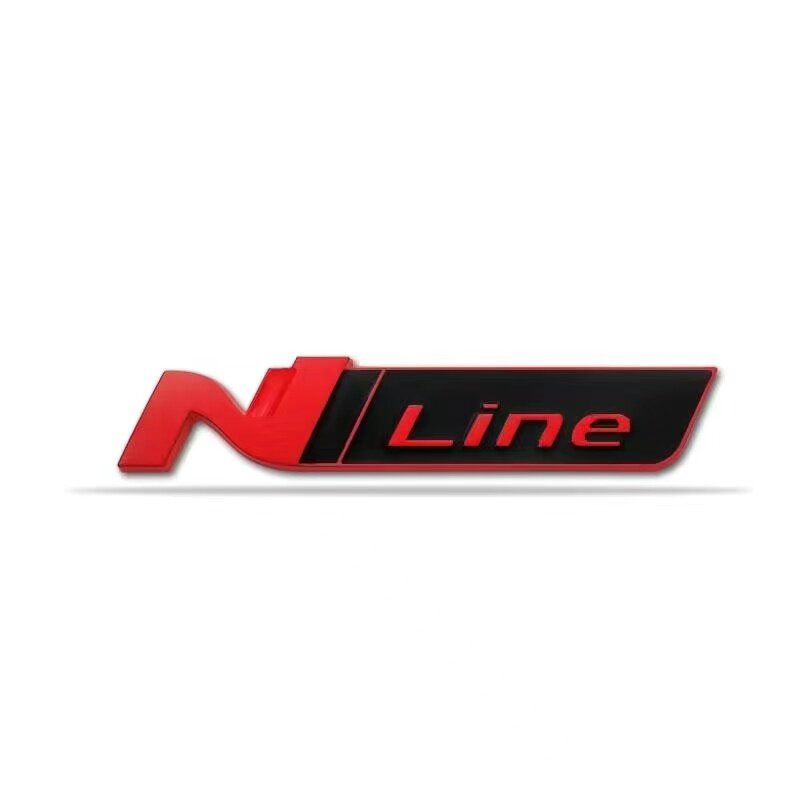 3D Metal Car Sticker N Line Nline Badge Emblem Decal Front Grille for ...