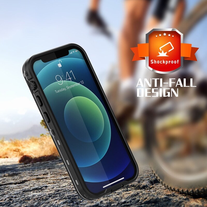 เคสโทรศัพท์มือถือสำหรับ Iphone,เคสกันน้ำ Ip68สำหรับ Iphone 13 12 11 Pro Max Xs Max Xr 678เคส ...