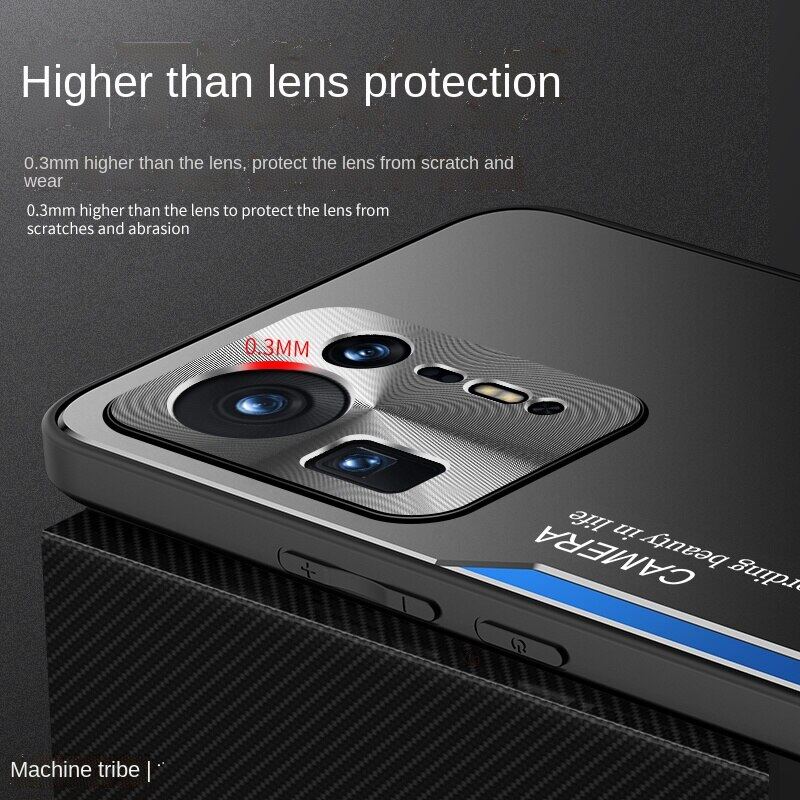 เคสโลหะอลูมิเนียมอัลลอยด์เคสบางพิเศษสำหรับ Xiaomi11pro 10S K40pro Note9 10 Pro เคสขอบนิ่ม TPU ...