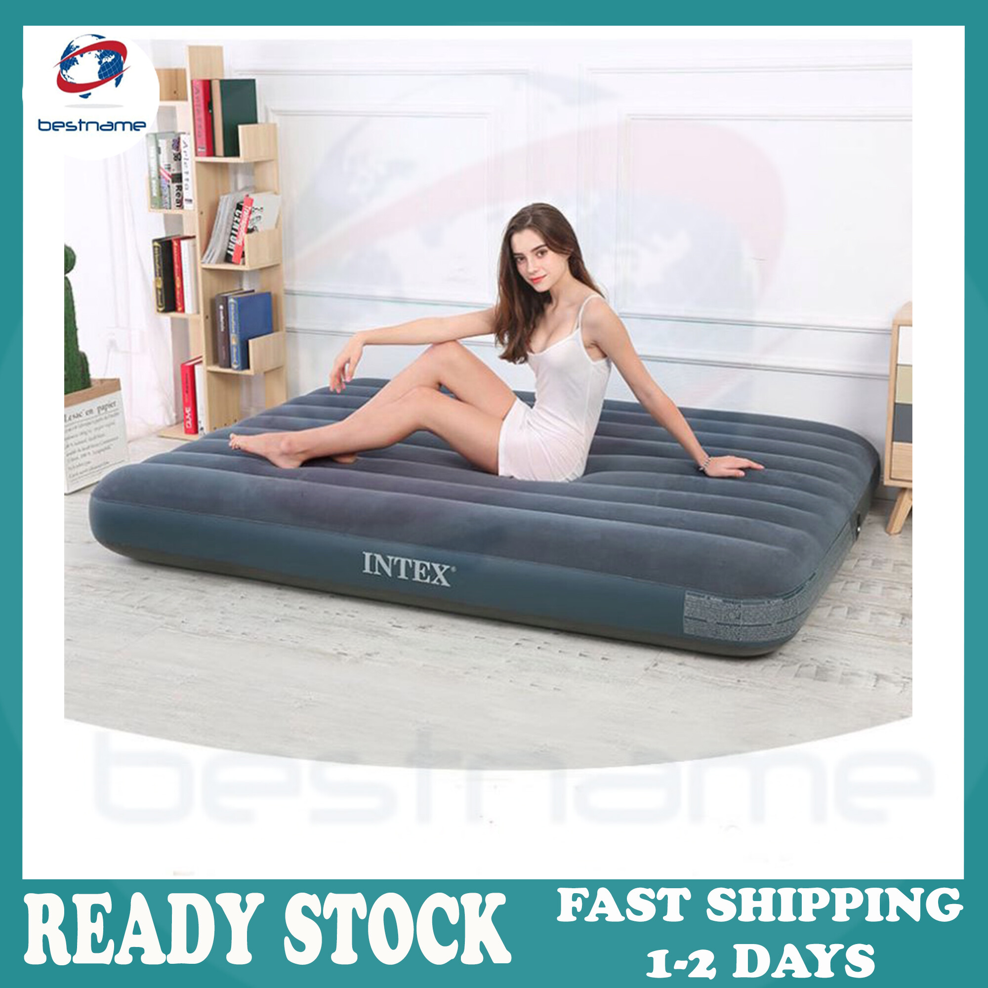 Tilam Angin Intex King Size Bed Air bed King Size Tilam Angin King Size ...
