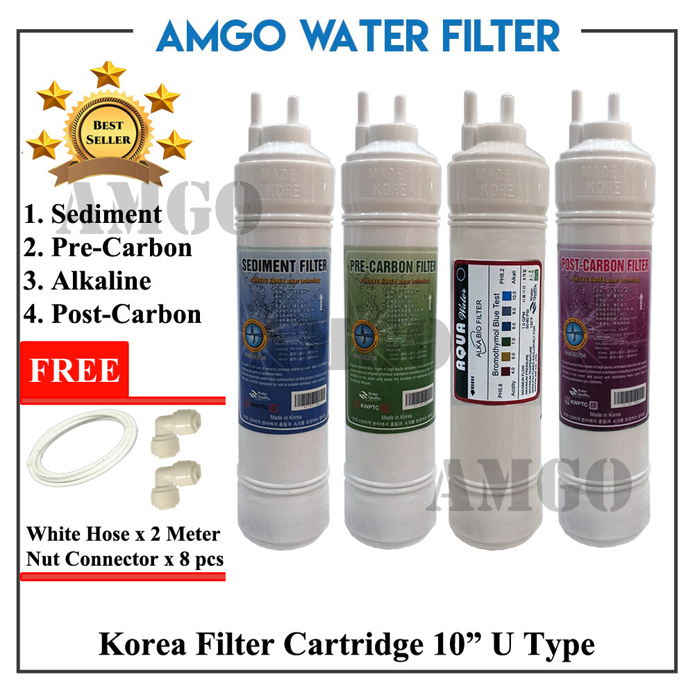 AMGO 6, 8, 10 Inches Magic Korea HALAL Filter Cartridge Set (Sediment ...