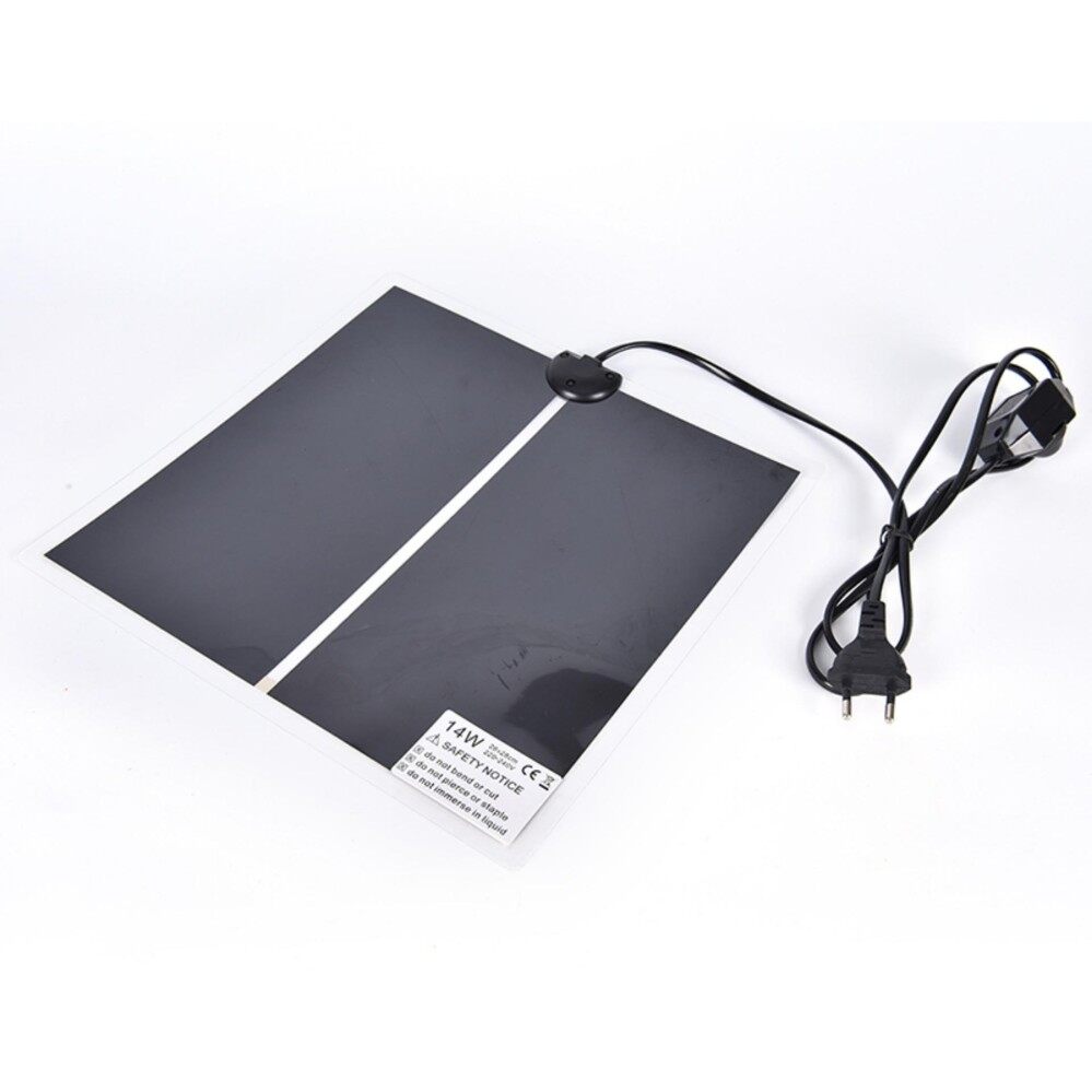 14W 220V-240V Pet Heat Mat Reptile Brooder Incubator Pet Heating Pad ...