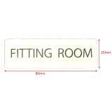 Acrylic Signage Word- Fitting Room | Lazada