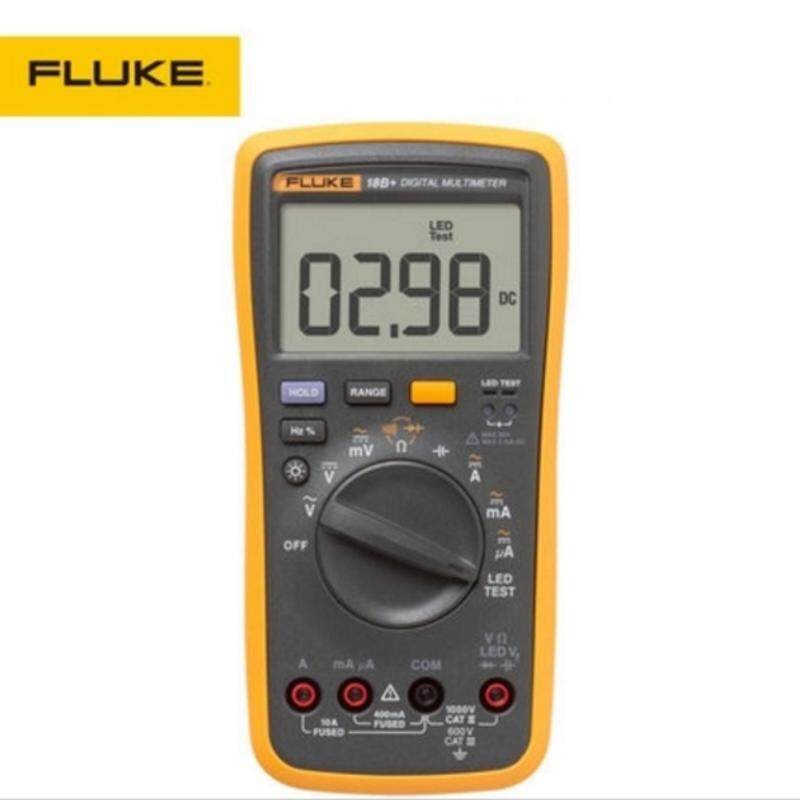FLUKE 18B+ AC/DC Current,Capacitance,Ohm Auto/Manual Range Digital ...