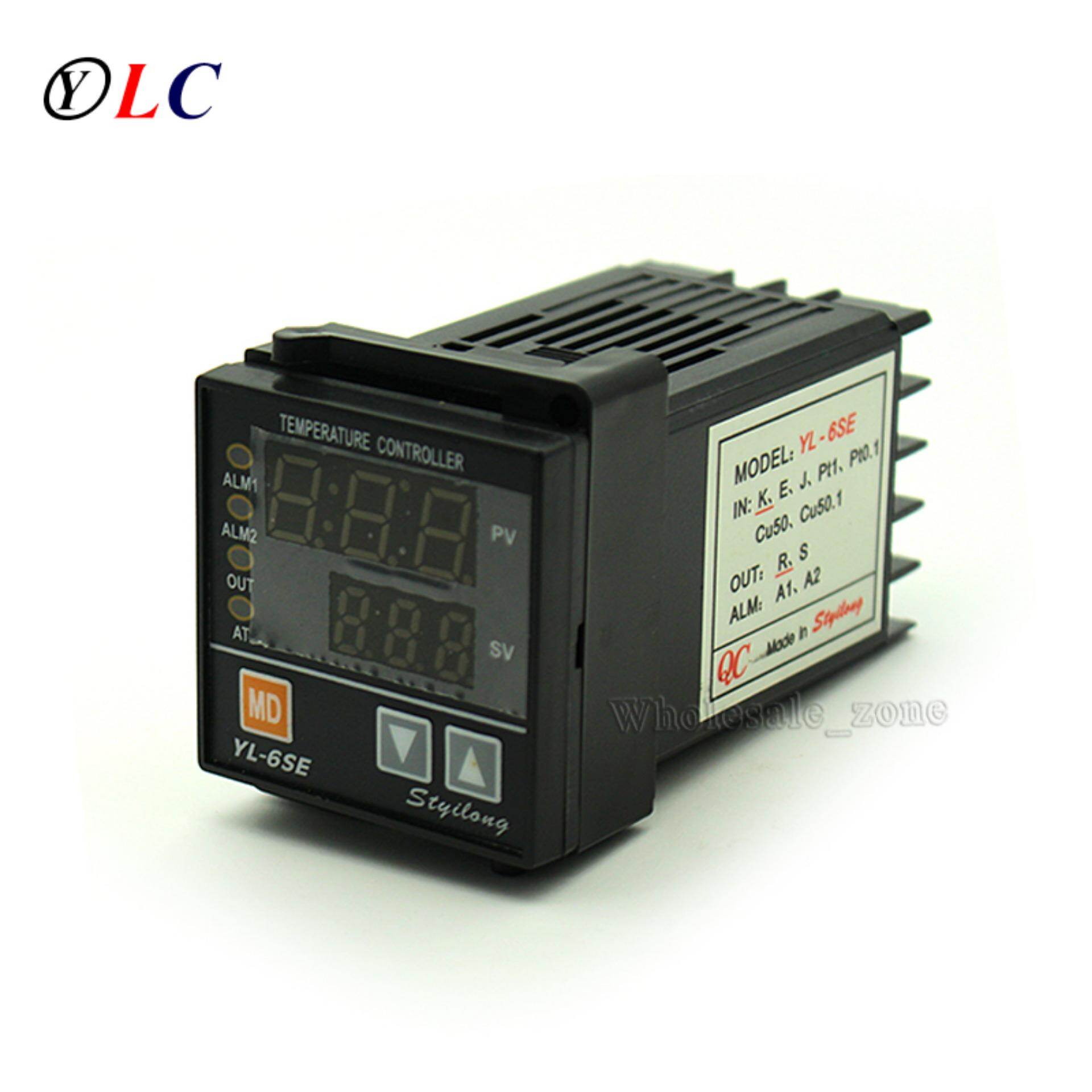 New YL-6SE K type Dual Digital PID temperature controller Control -20 ...