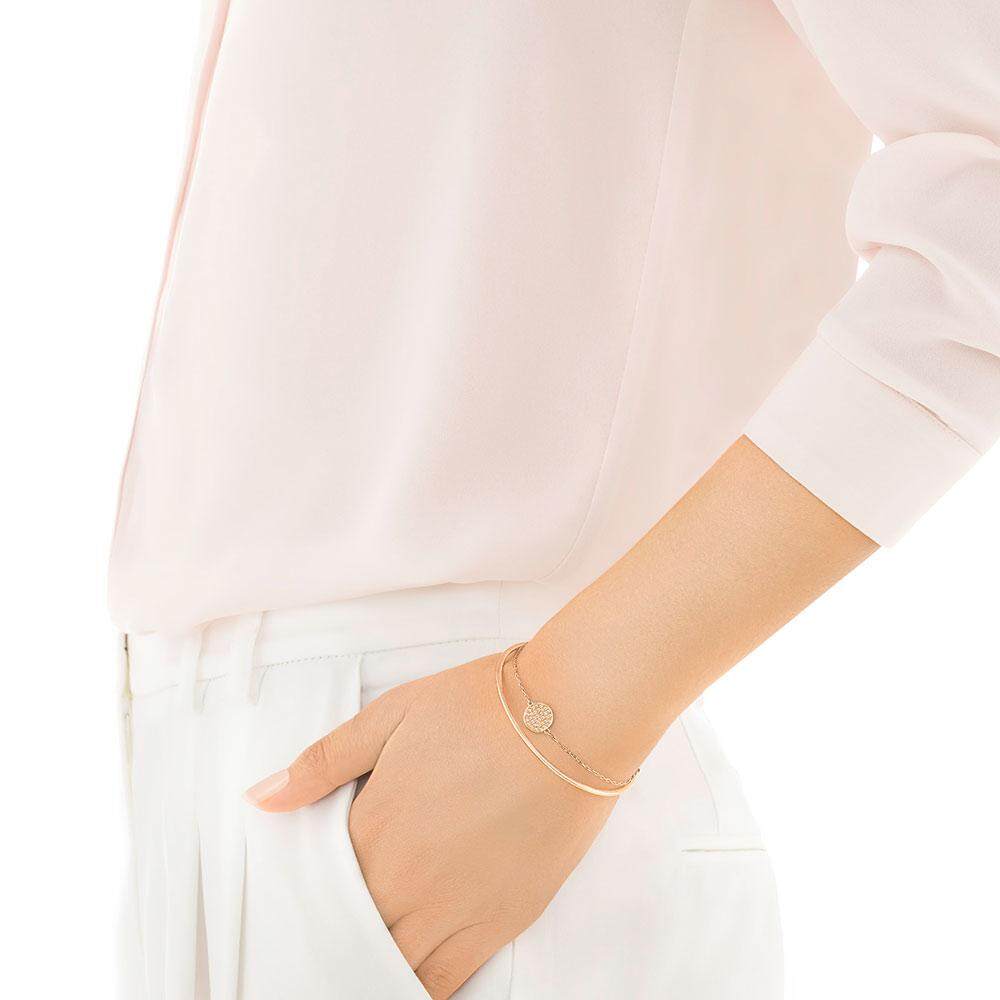 Swarovskiสร้อยข้อมือขิงแฟชั่นระดับ2-In-One,สร้อยข้อมือของขวัญ ...